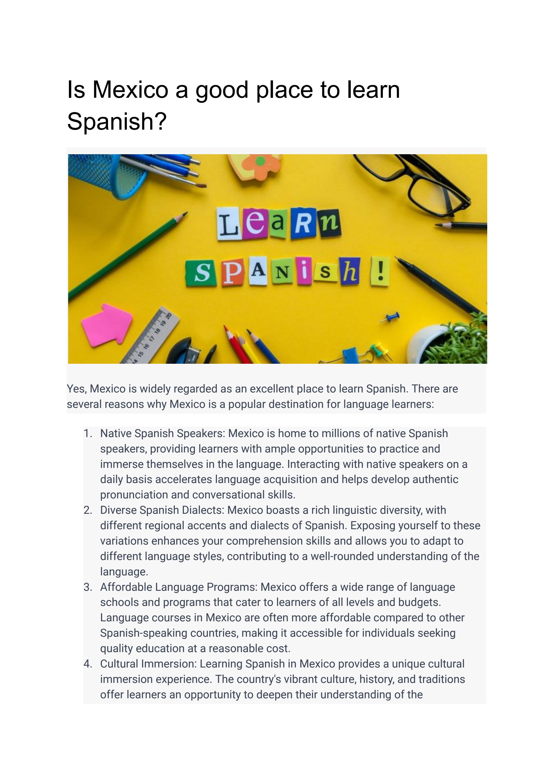 Is Mexico A Good Place To Learn Spanish By Study Spanish Issuu is-mexico-a-good-place-to-learn-spanish-by-study-spanish-issuu