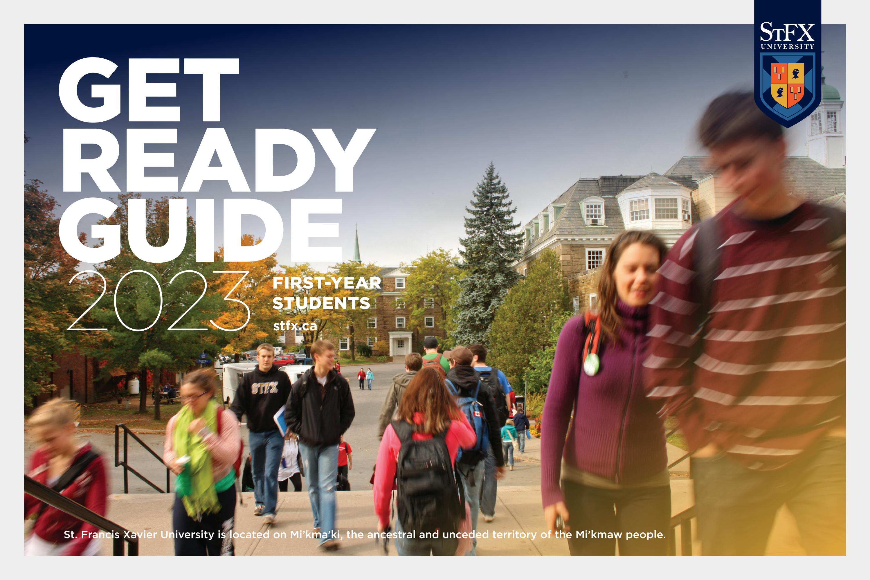2023 StFX Get Ready Guide (Students) by Stfx University - Issuu