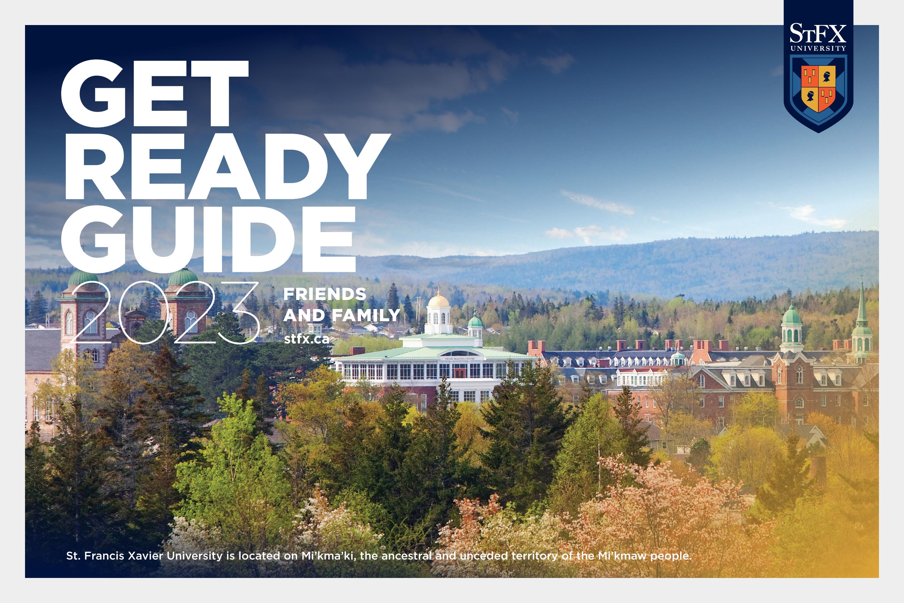 2023 StFX Get Ready Guide (Friends & Family) by Stfx University - Issuu