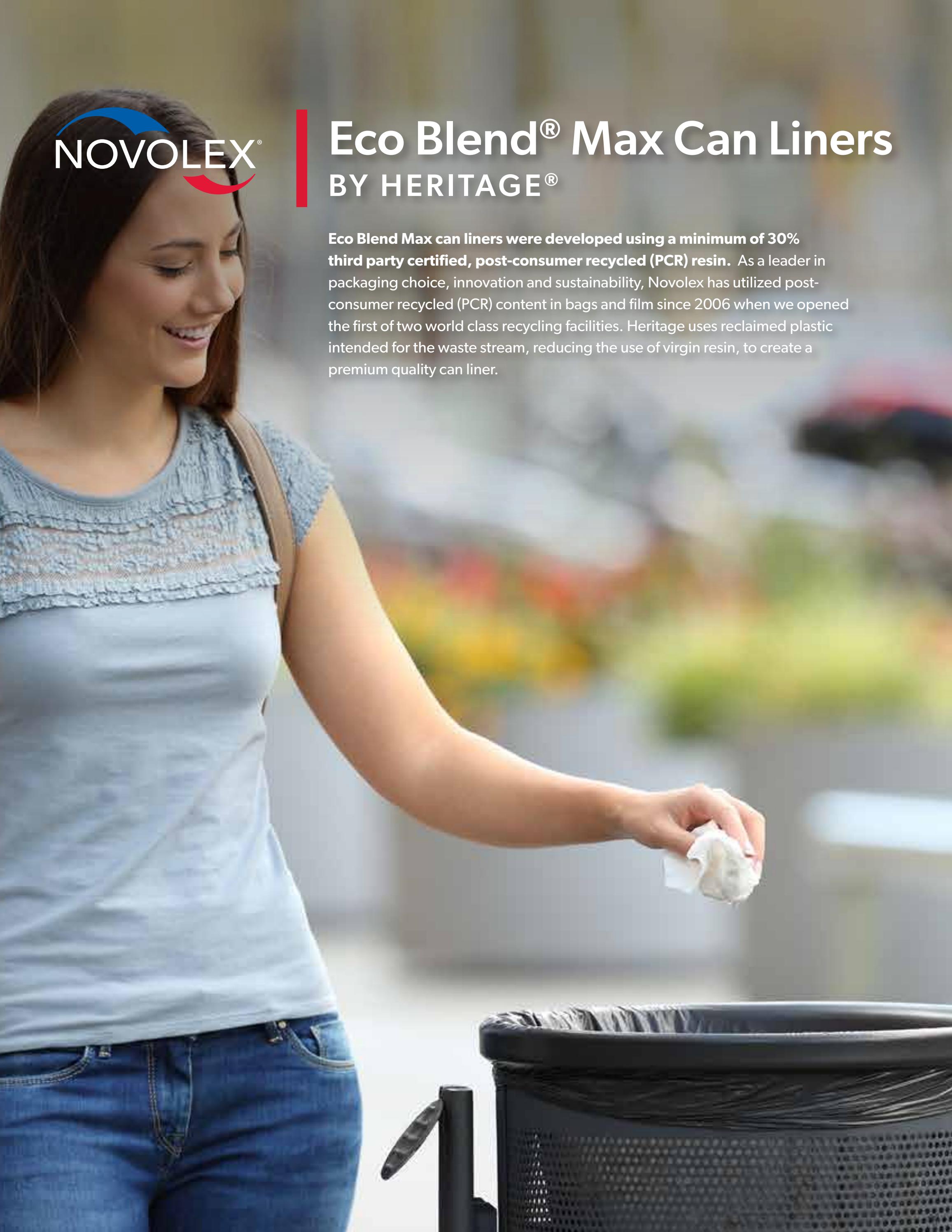 Eco Blend® Max Can Liners by novolex - Issuu