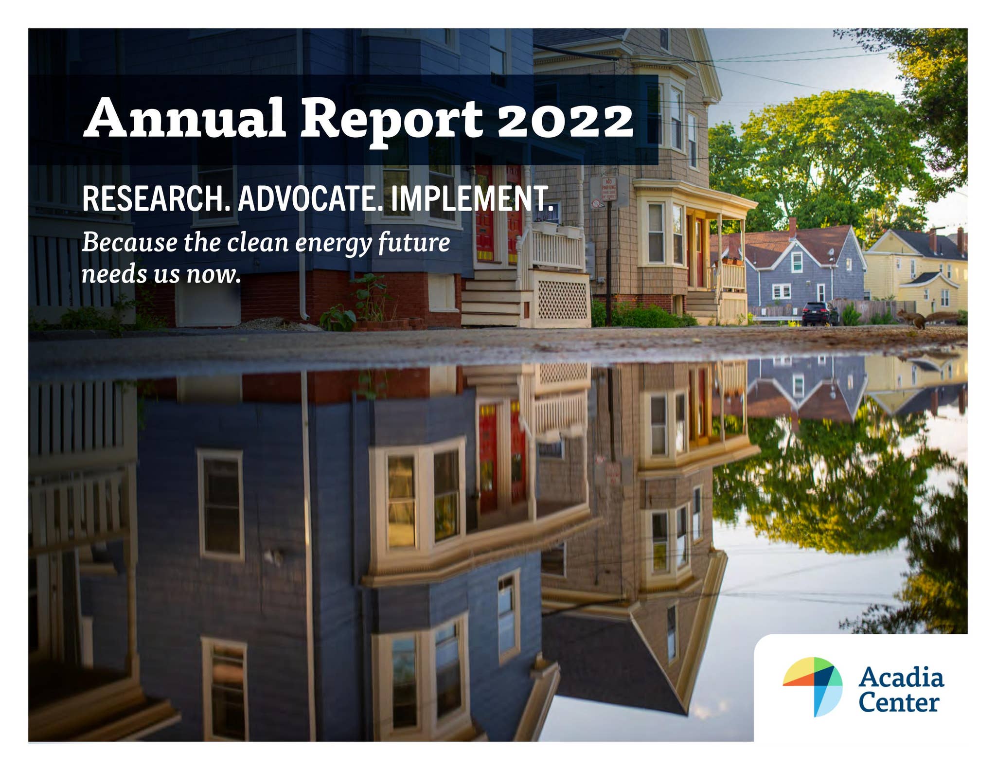 Acadia Center Annual Report 2022 by Acadia Center - Issuu