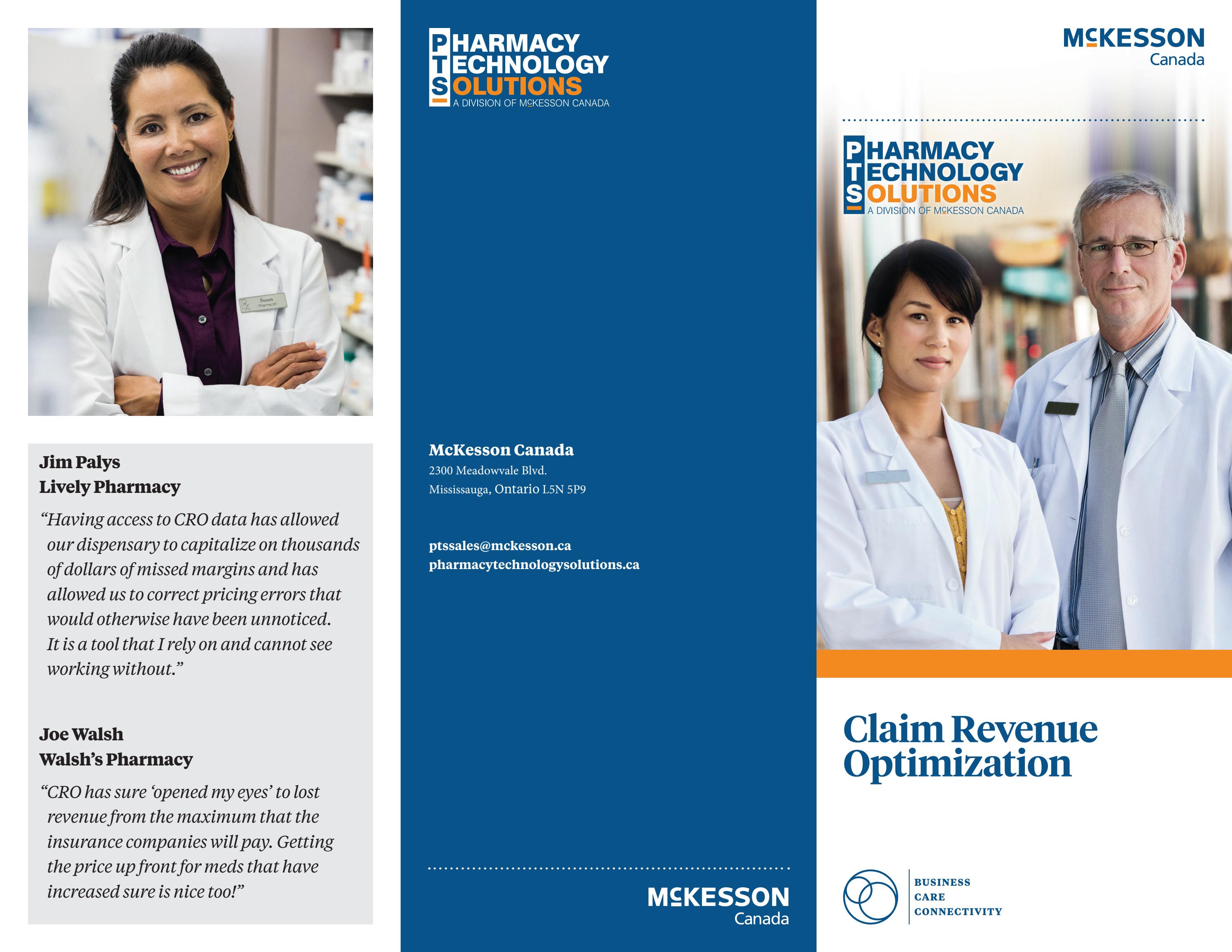 Claim Revenue Optimization Brochure by McKesson Canada Pharmacy ...