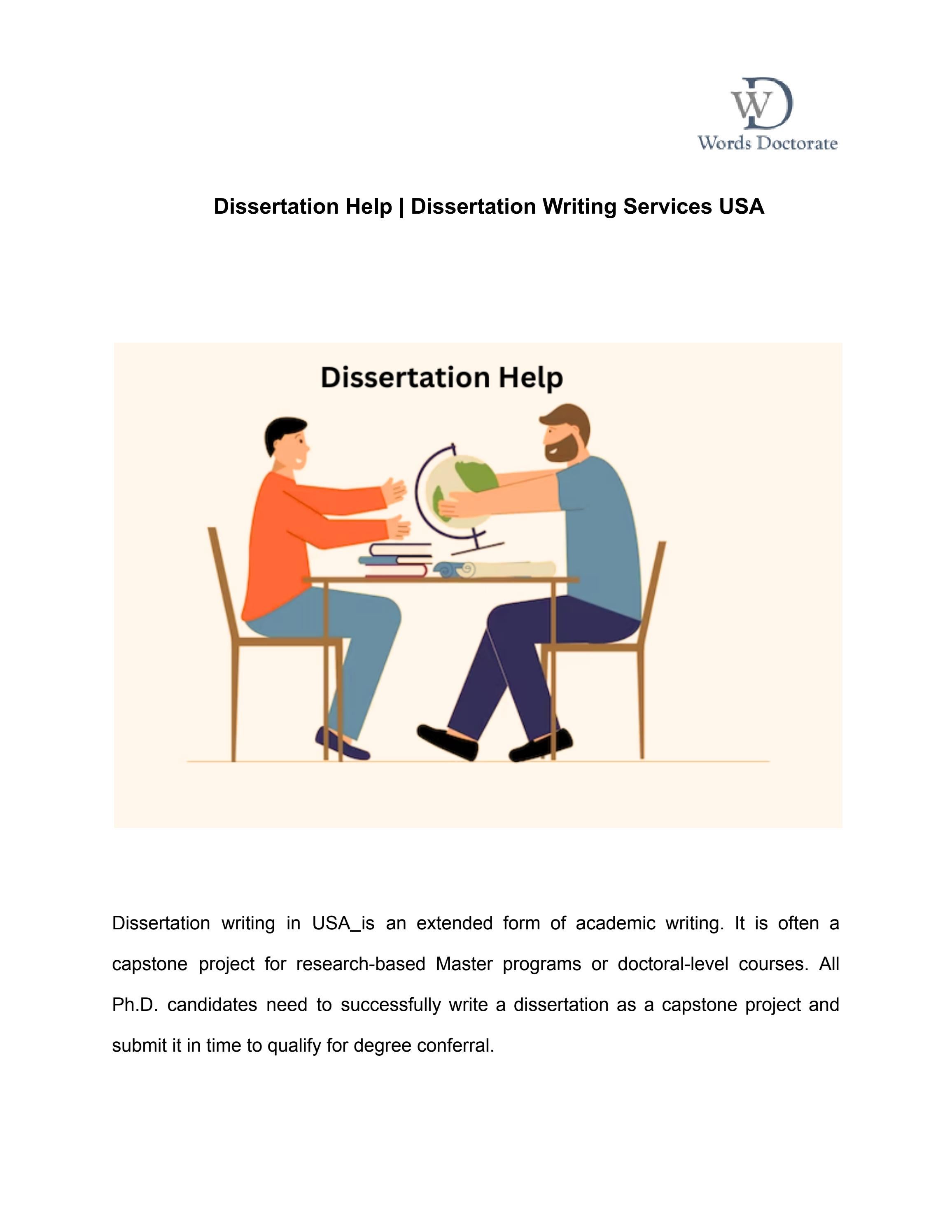 Dissertation Help | Dissertation Writing Services USA by elainepitts - Issuu