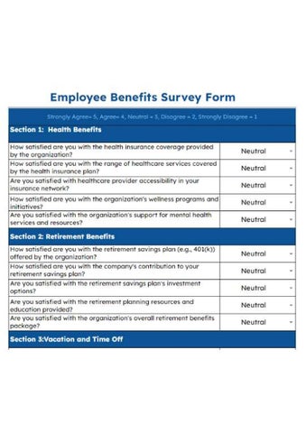 Your feedback shapes our Employee benefits program by bhawanakaiwartyaa ...