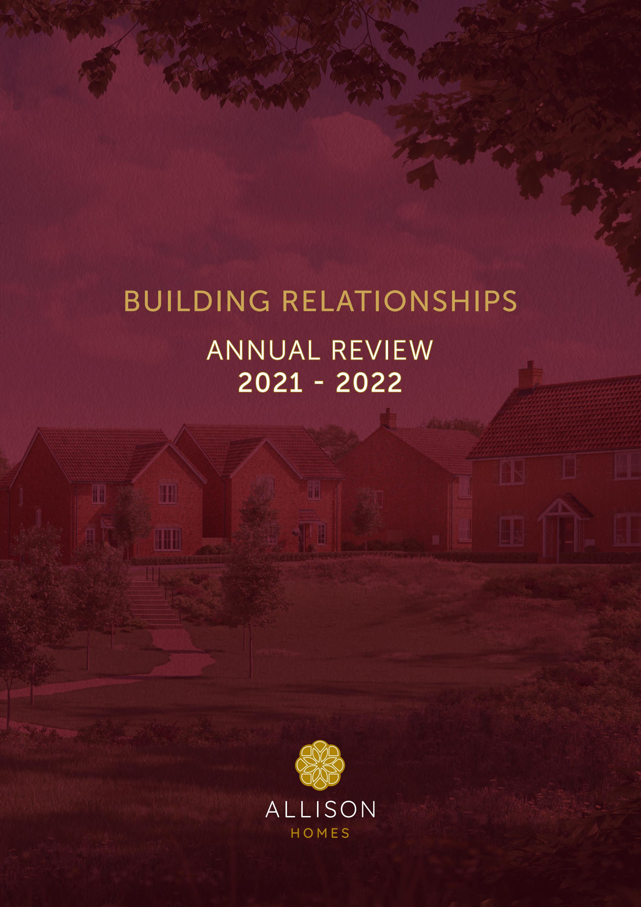 Allison Homes Annual Review 2021 - 2022 by allison-homes - Issuu