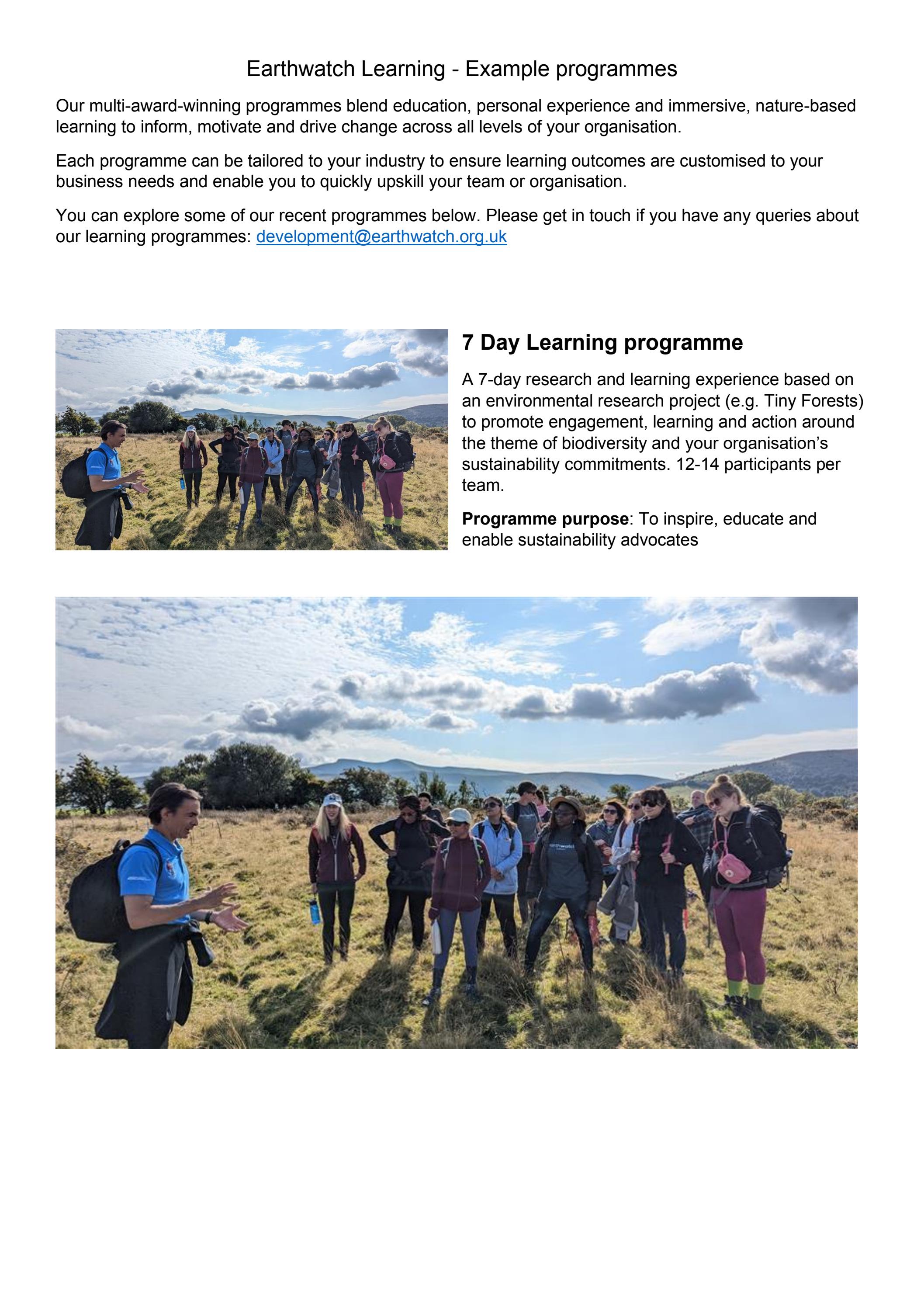 7 day corporate learning programme by mesposito-west - Issuu