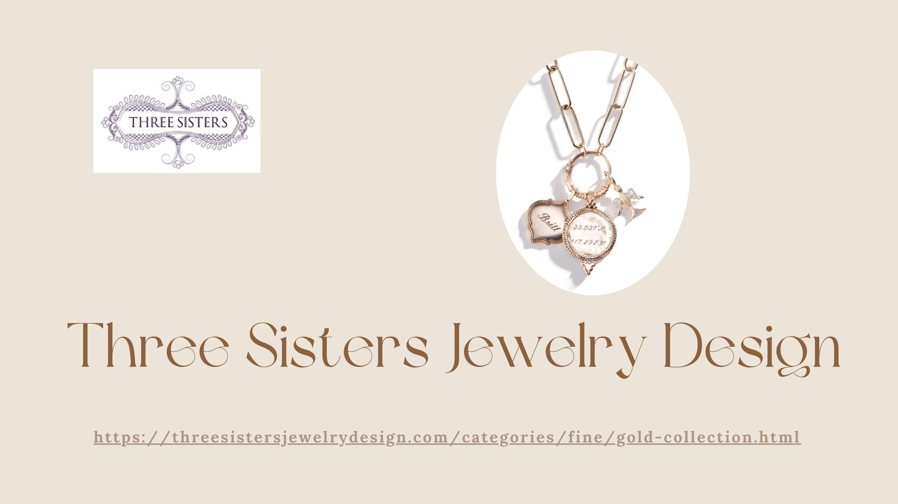 Gold Personalized Jewelry | Threesistersjewelrydesign.com by Three ...