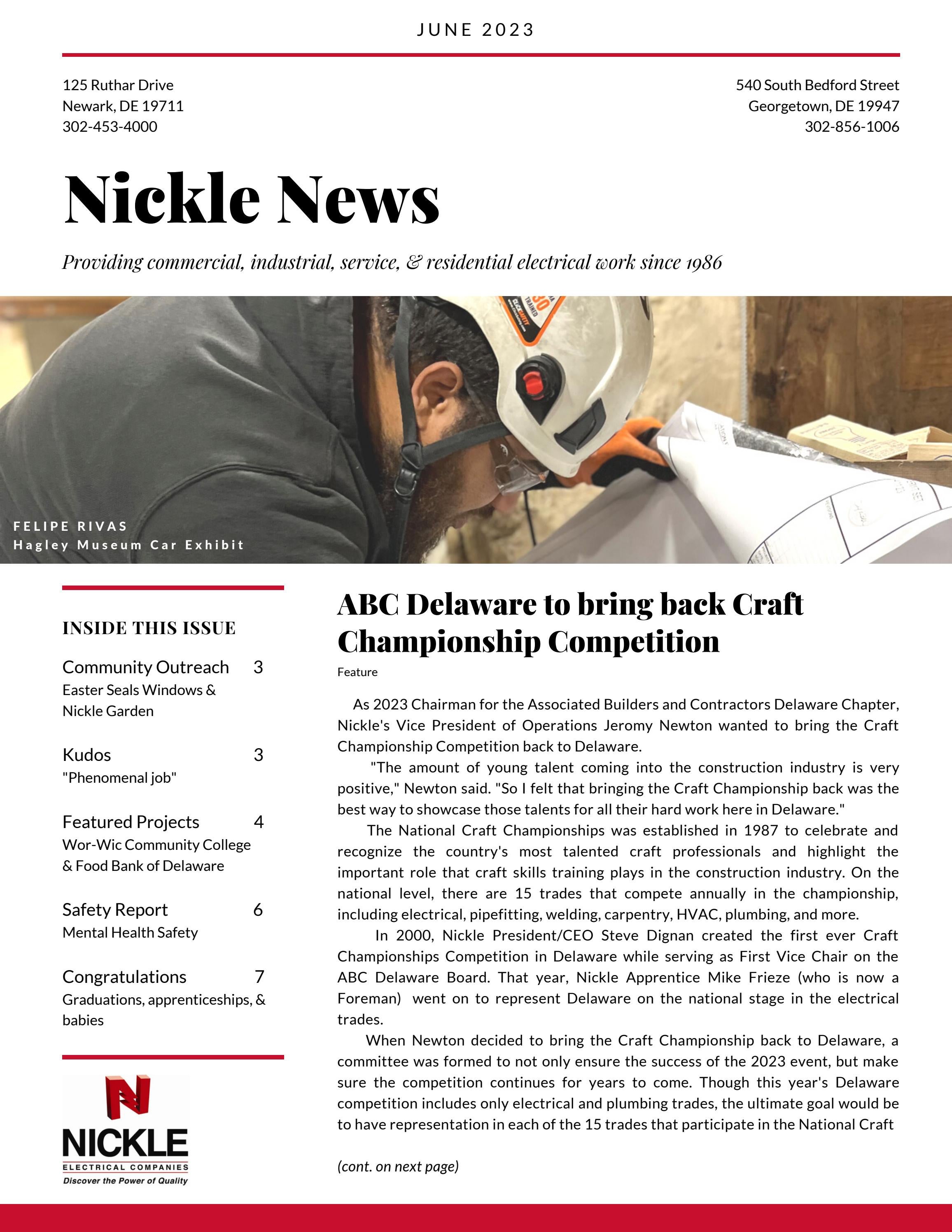 Nickle News - June 2023 by Nickle Electrical - Issuu