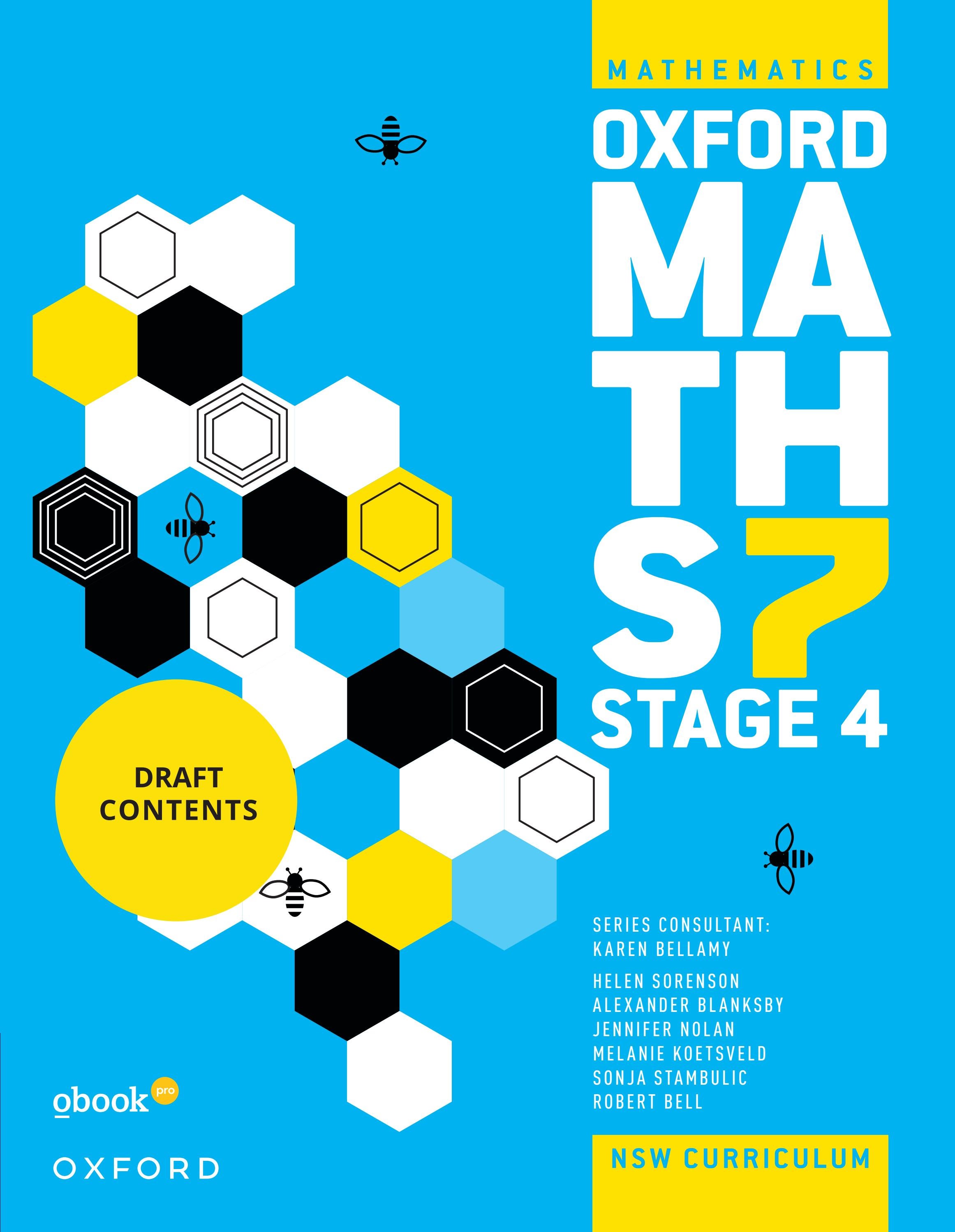 Oxford Maths NSW Curriculum Stage 4 Year 7 - Draft Contents by OUPANZ ...