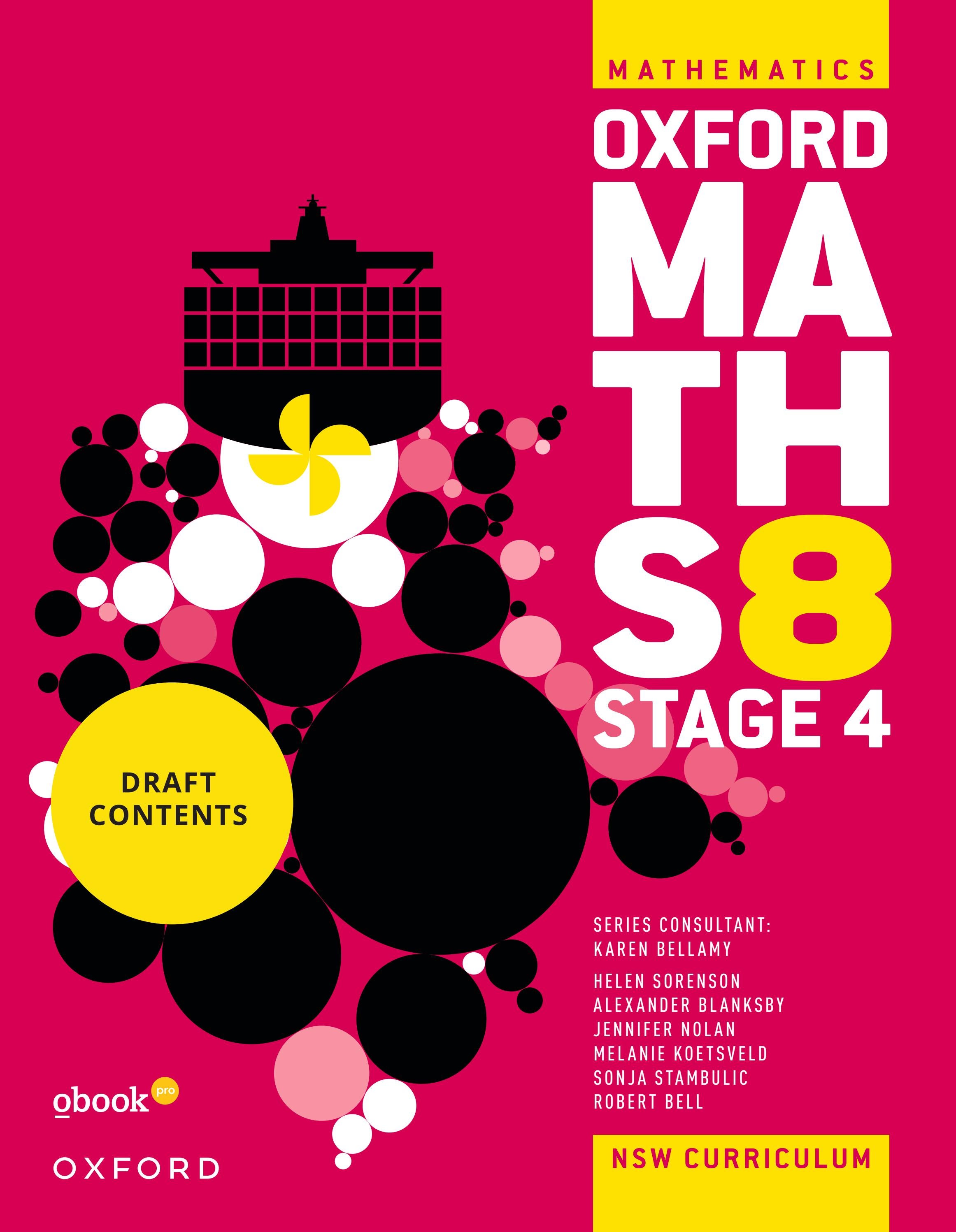 Oxford Maths NSW Curriculum Stage 4 Year 8 - Draft Contents by OUPANZ ...