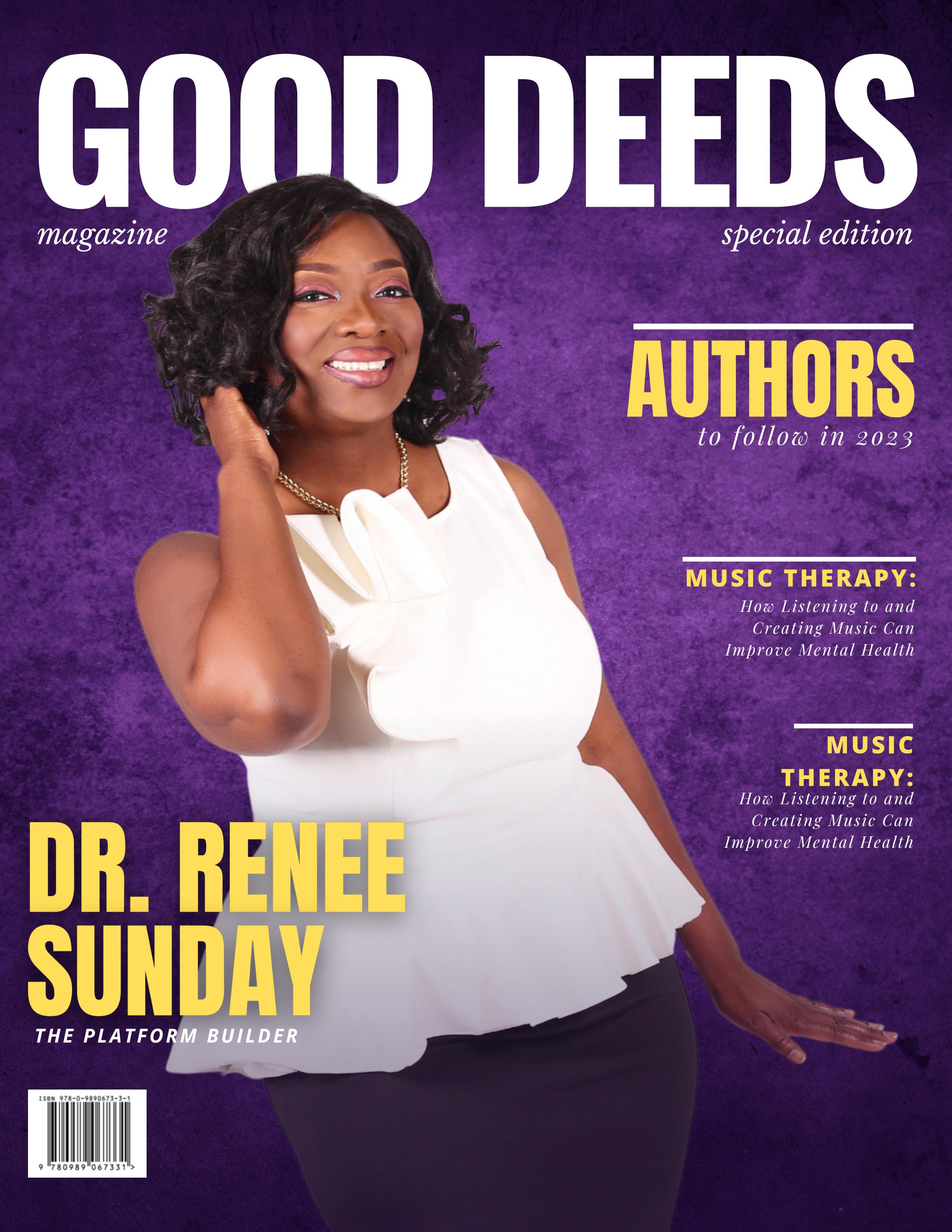 Good Deeds Magazine - Authors To Follow in 2023 by Sunday Publishing ...