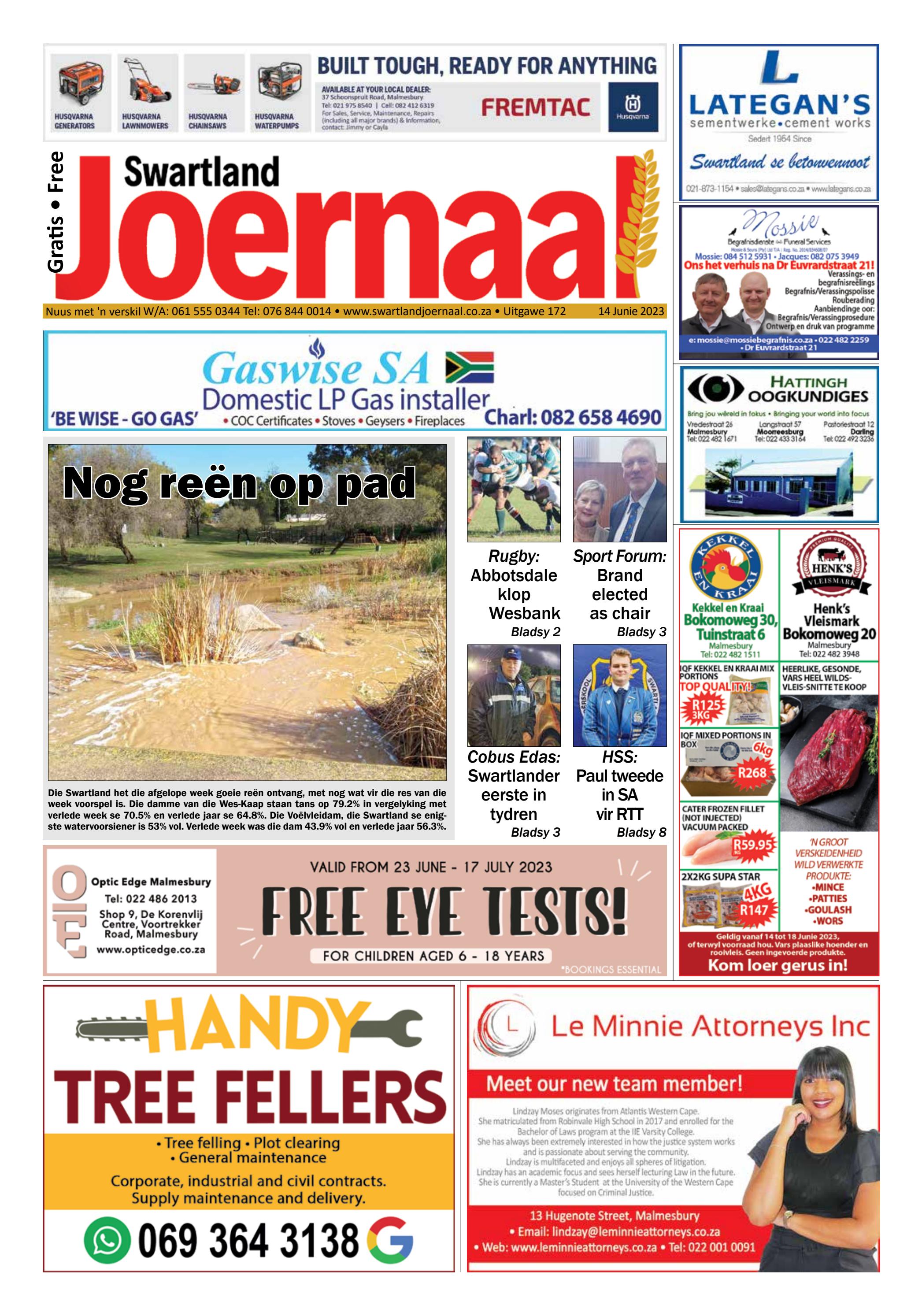 Swartland Joernaal 14 Junie 2023 by Swartland Joernaal - Issuu