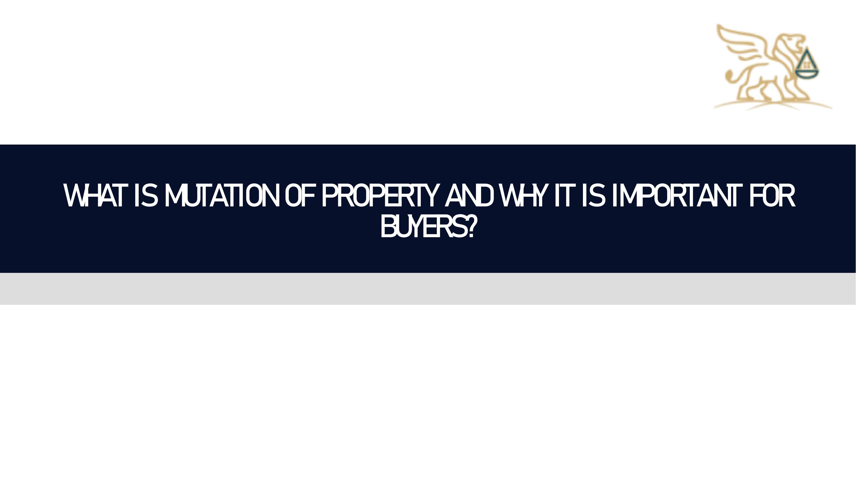 What is Mutation of Property - NRI Legal Services by NRI legal Services ...