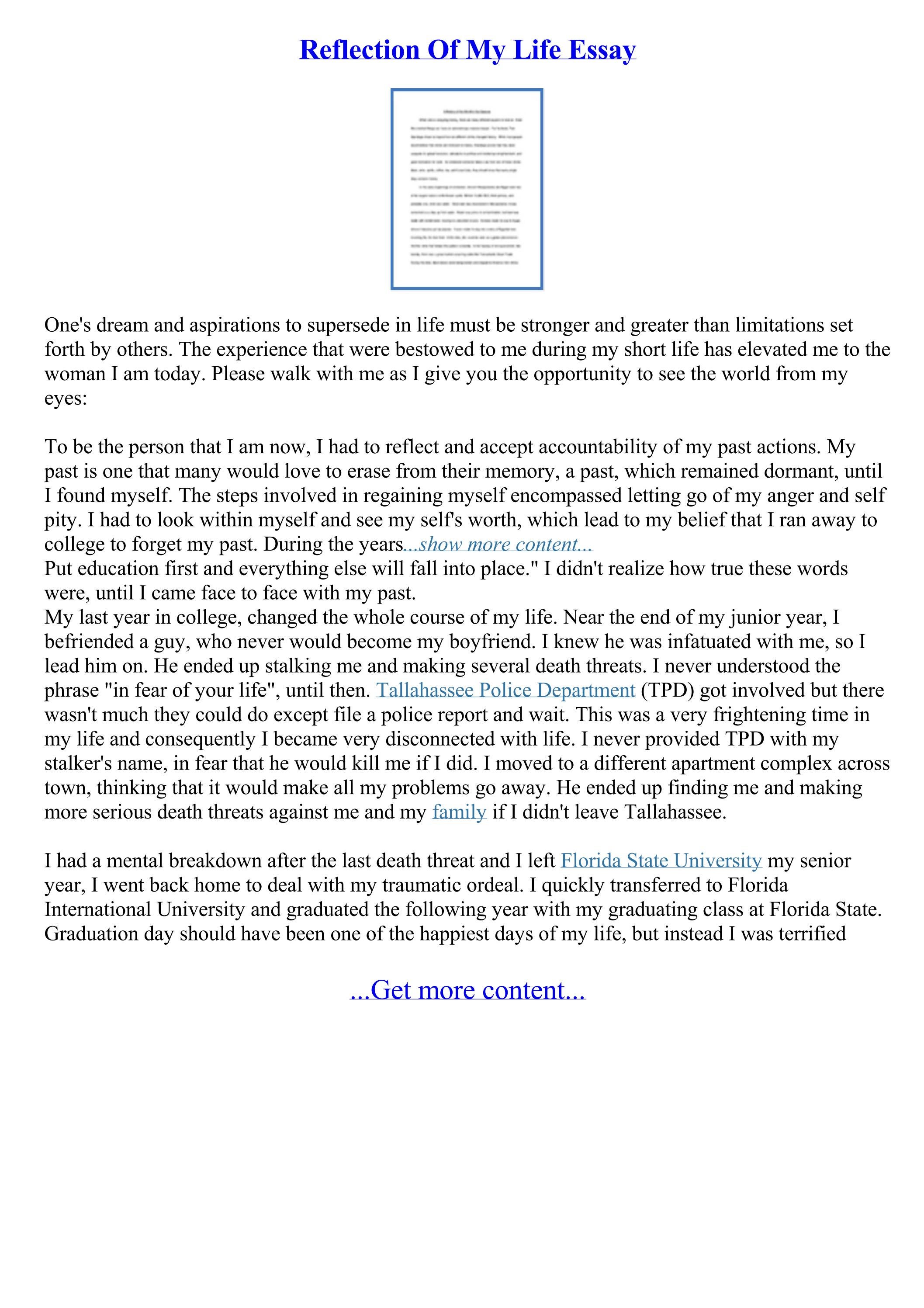 Reflective Essay Samples by Buy An Essay Paper Atlanta - Issuu