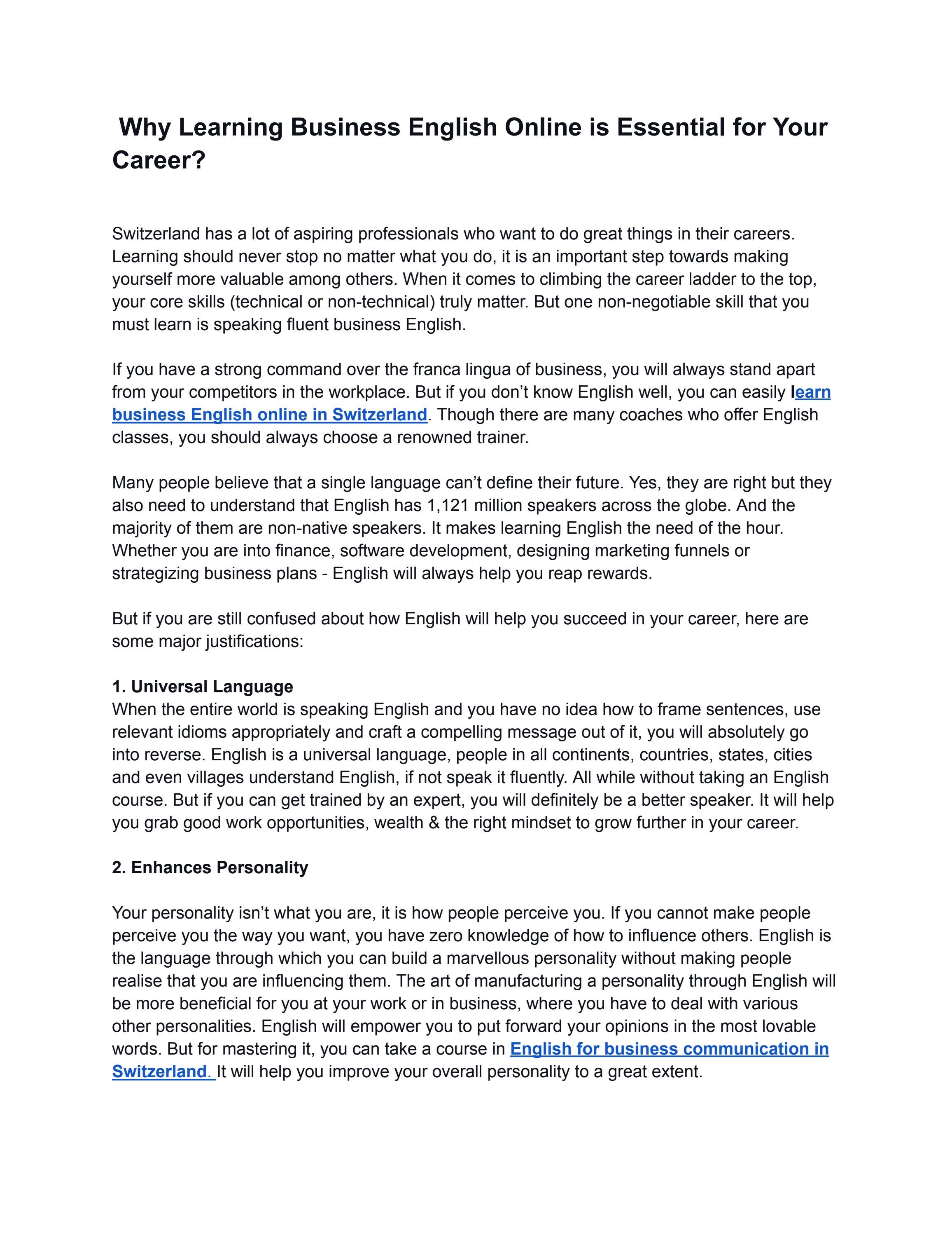 Why Learning Business English Online is Essential for Your Career? by ...