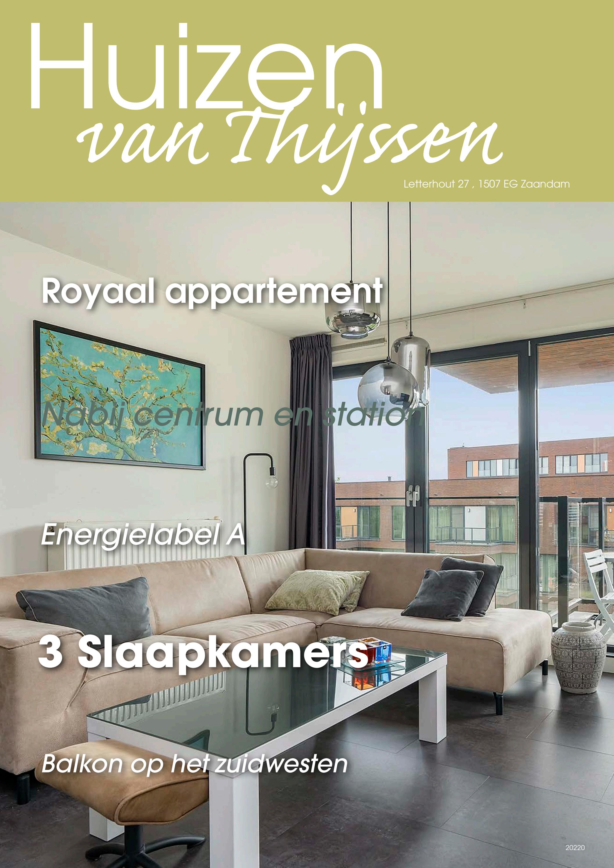 Letterhout 27, Zaandam by Hoekstra en van Eck Makelaars - méér makelaar ...