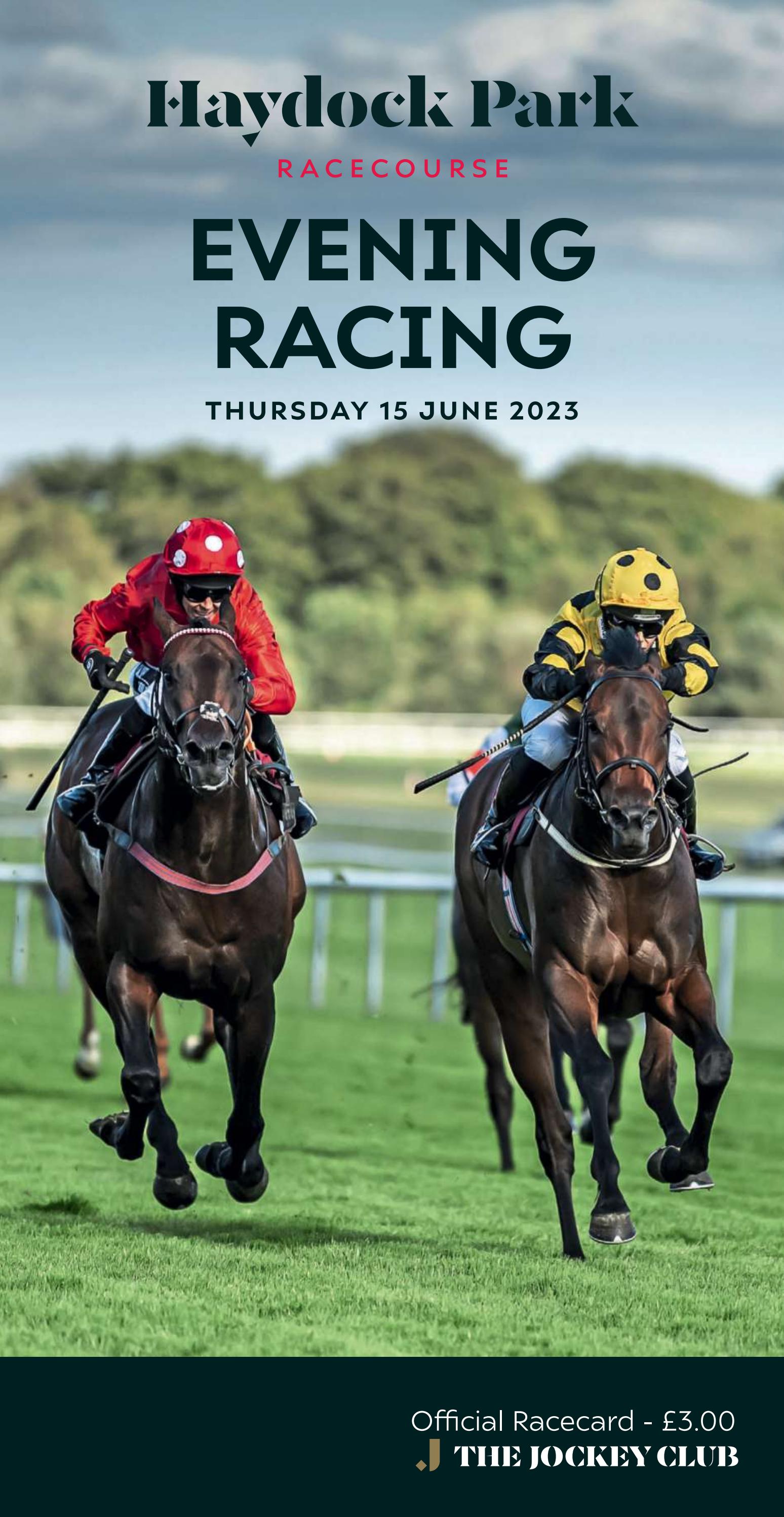 Haydock Park Racecard - Thursday 15th June by Weatherbys - Issuu