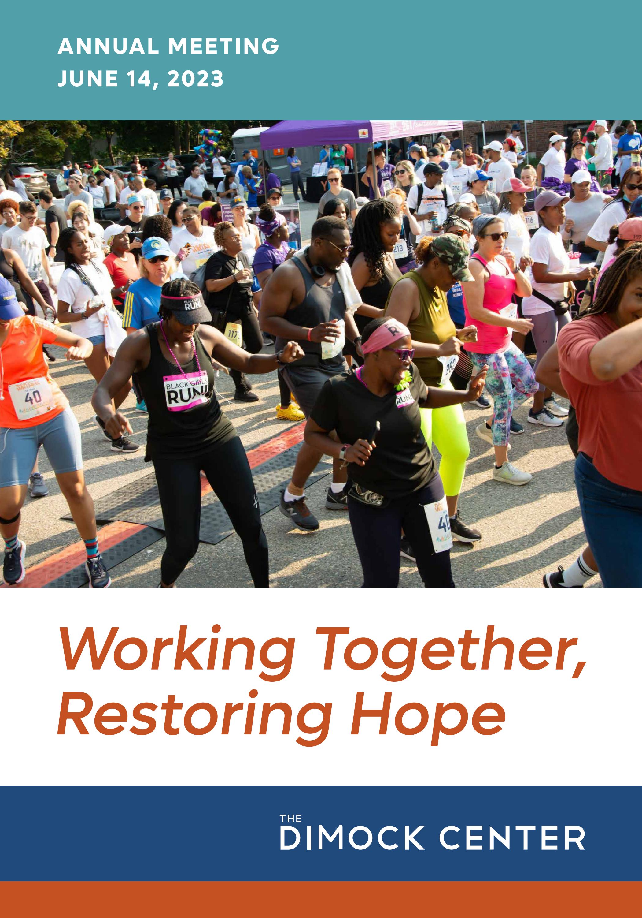 The Dimock Center: 2023 Annual Meeting Program Book by dimockcenter - Issuu