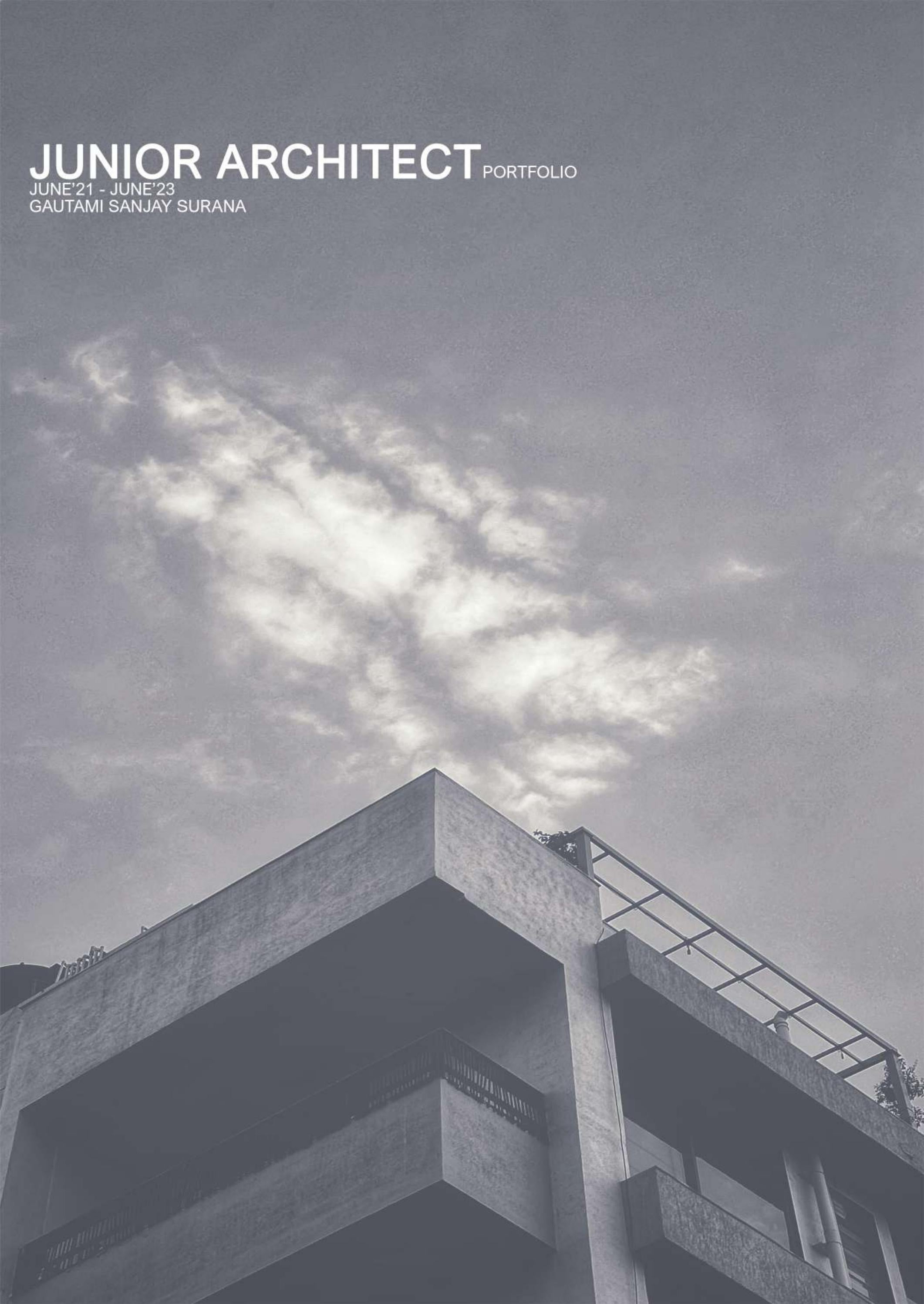 JUNIOR ARCHITECT PORTFOLIO. by Gautami sanjay surana - Issuu