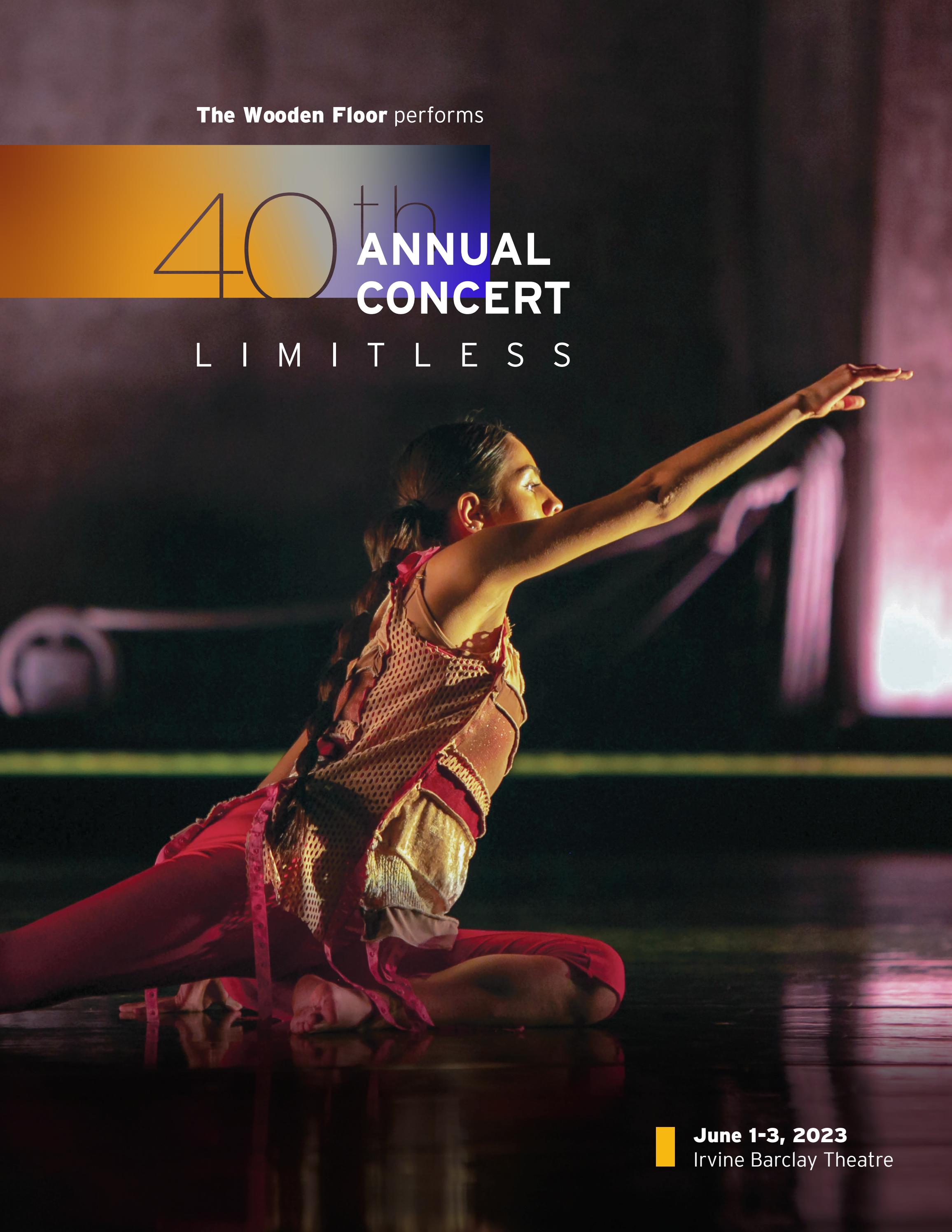 40th Annual Concert: Limitless Program by The Wooden Floor - Issuu