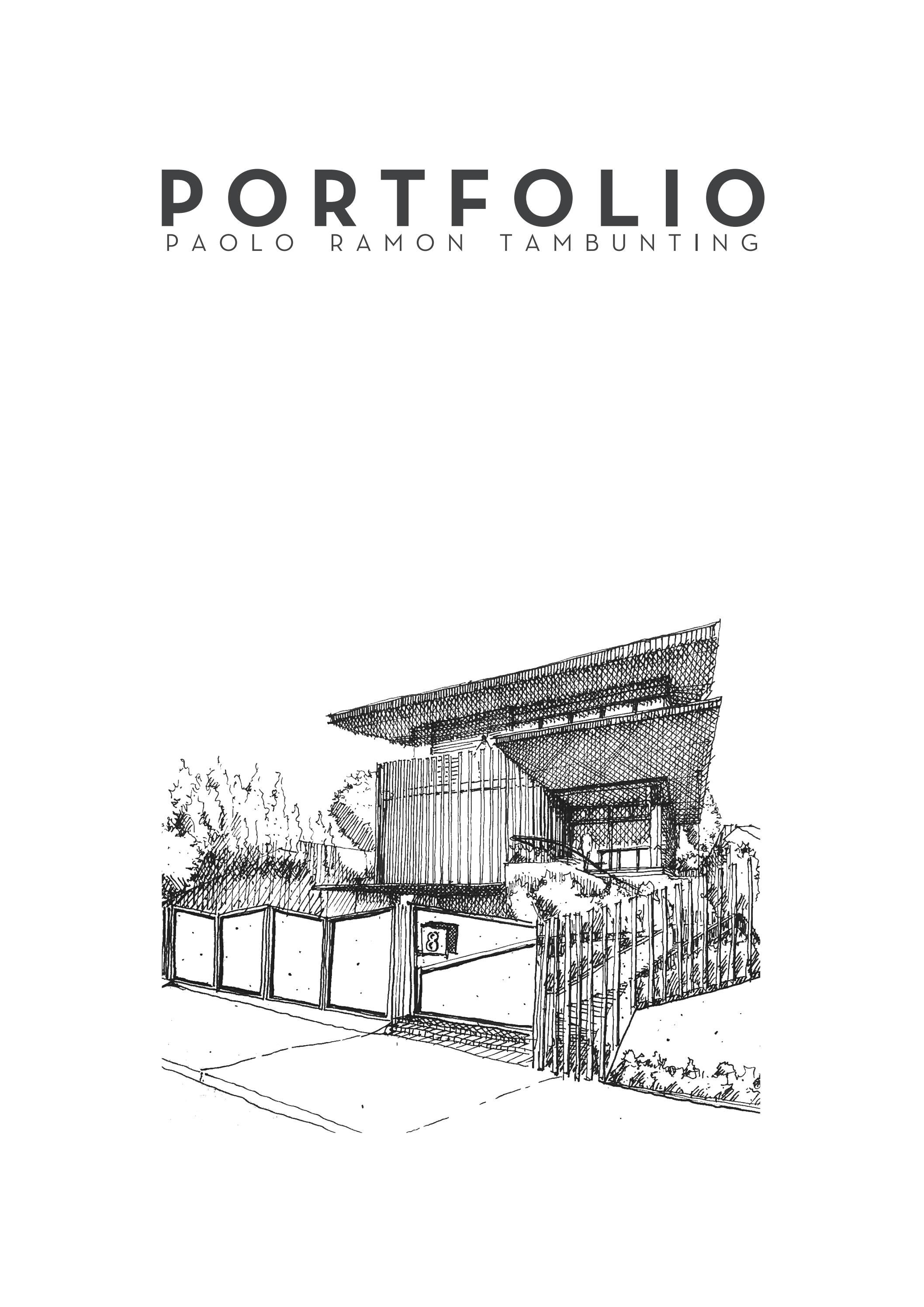 Paolo Ramon Tambunting Portfolio by paolotambunting - Issuu