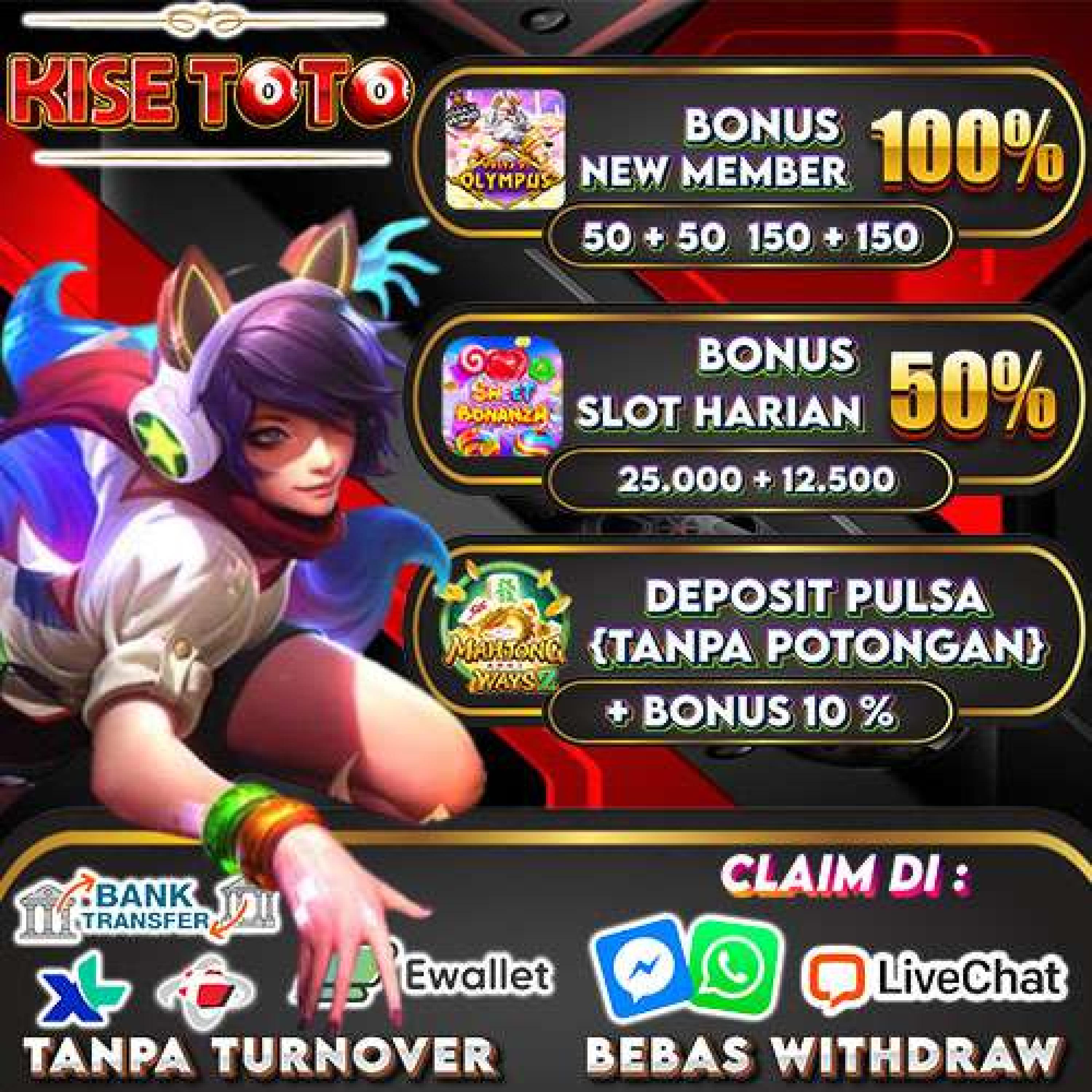 Kisetoto » Situs Judi Slot RTP Gacor Tertinggi Dan Mudah Jackpot by ...