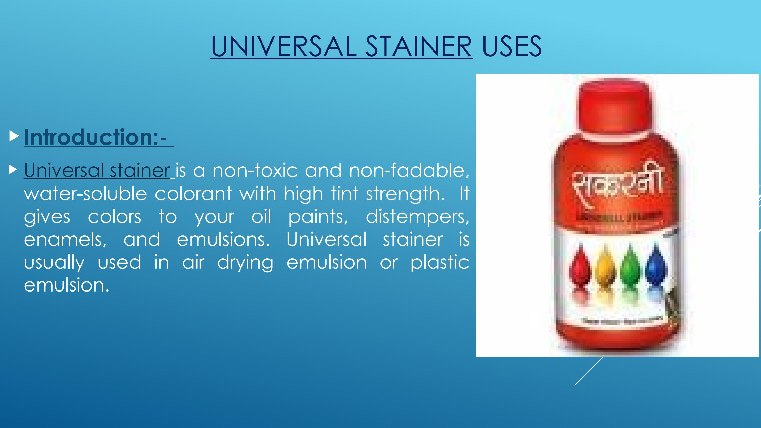 Universal stainer Uses by Sakarni Plaster - Issuu