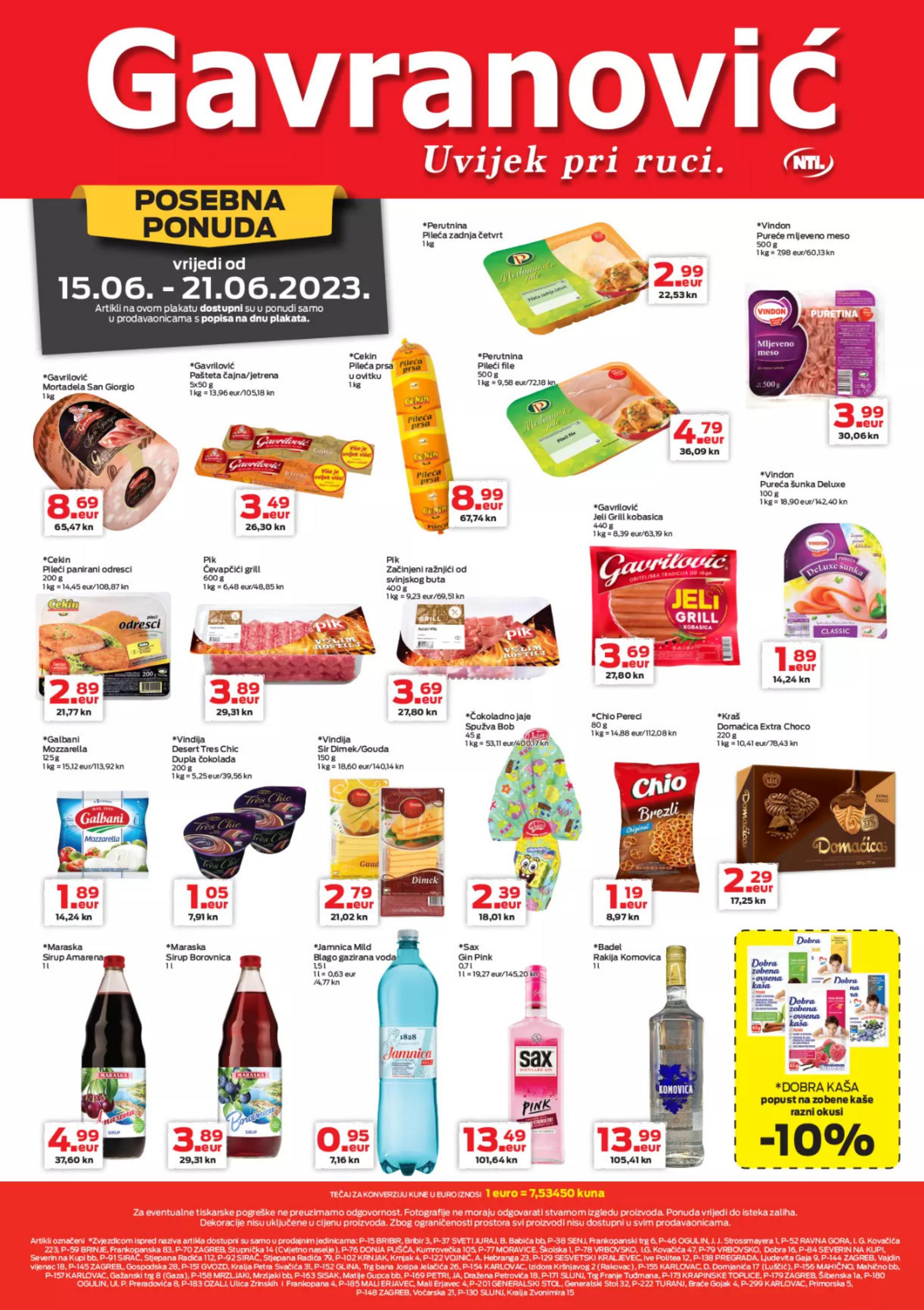 Gavranović katalog od 15.-21.06.2023. by Catalog.hr - Issuu