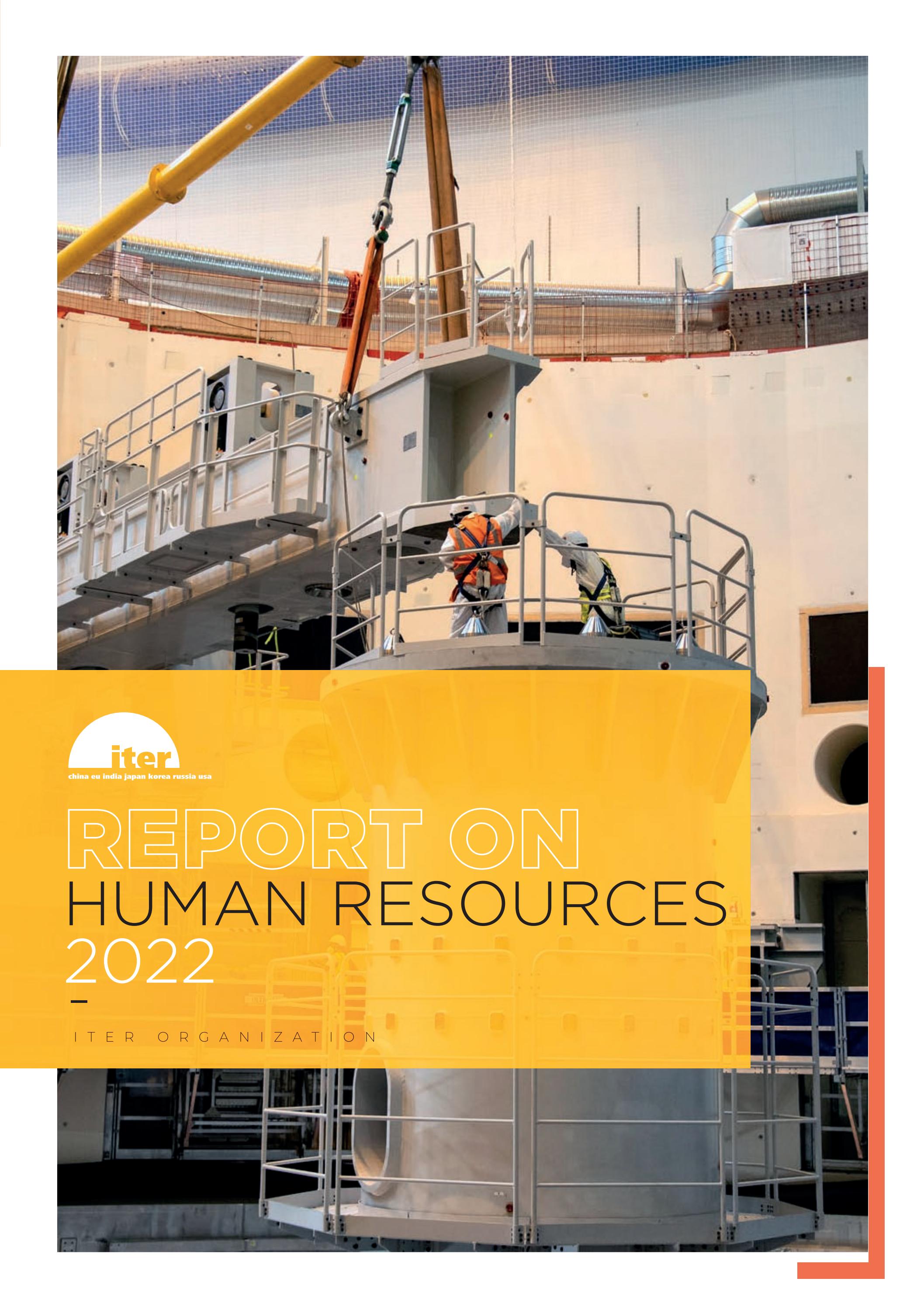 ITER Organization 2022 Report on Human Resources by iterorg - Issuu