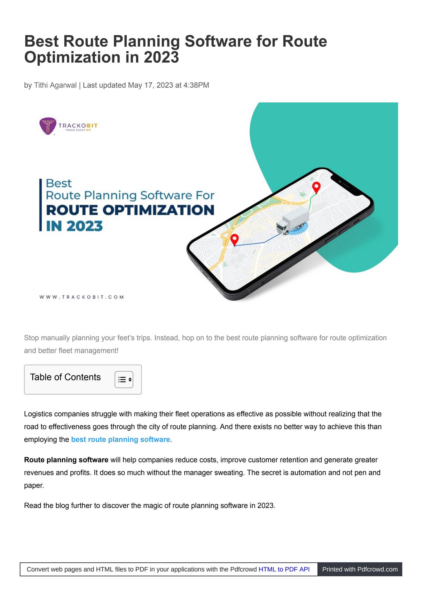 Best Route Planning Software for Route Optimization in 2023 by ...