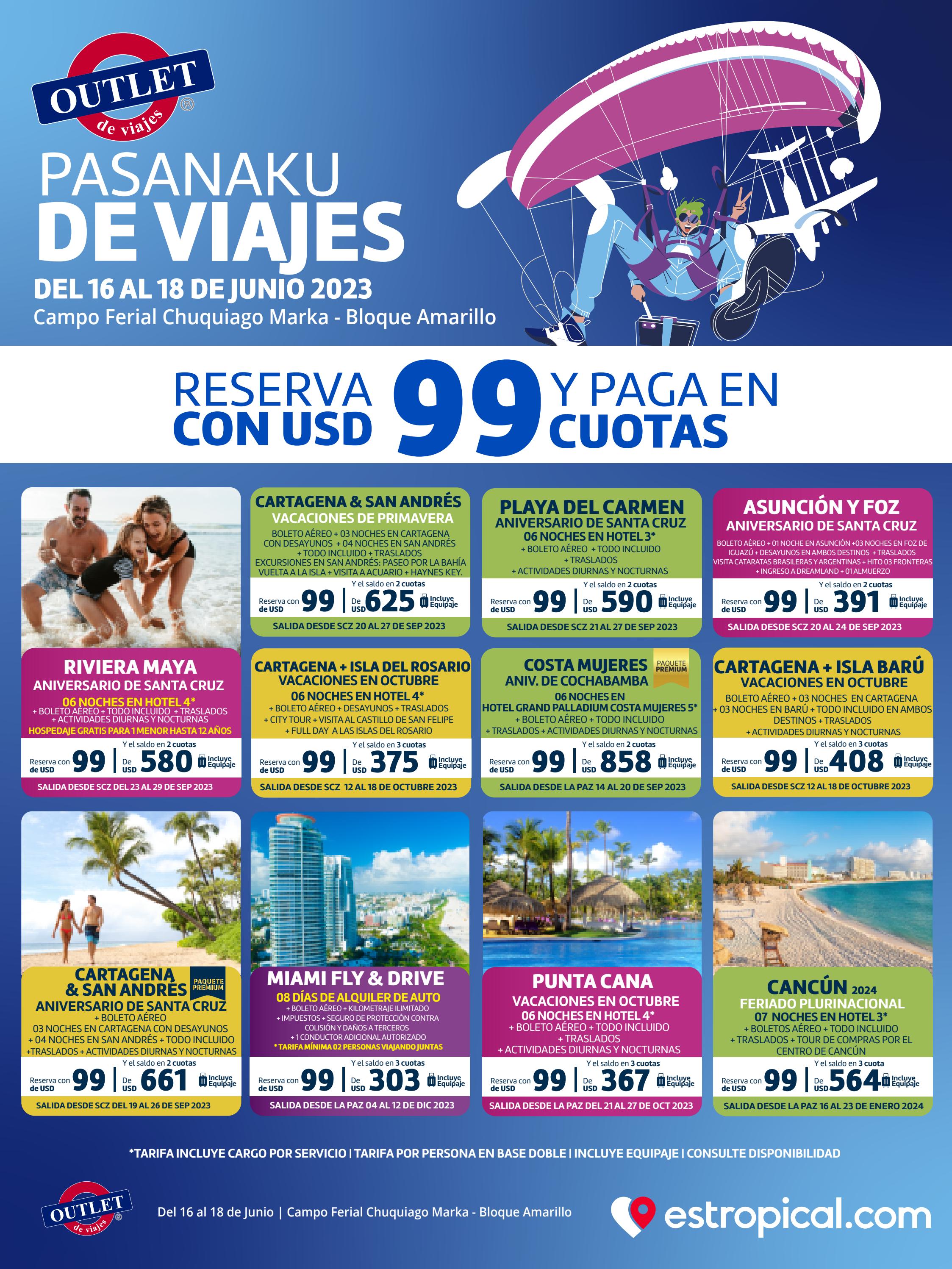 Pasanaku de viajes | Outlet La Paz 23 by Jefe Ecommerce - Issuu