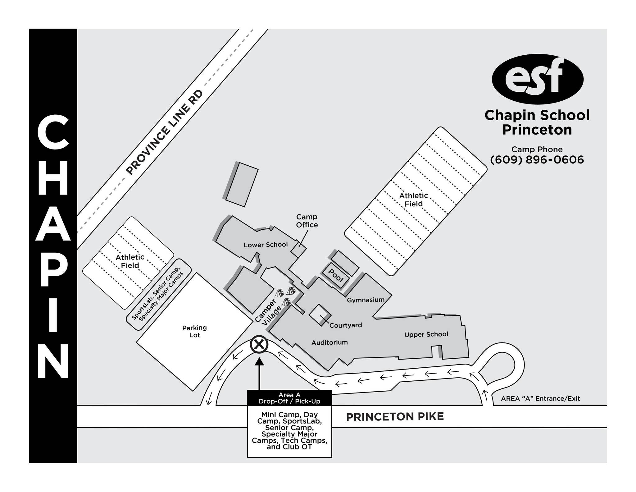ESF Camps- Chapin School - Campus Map by ESF - Issuu