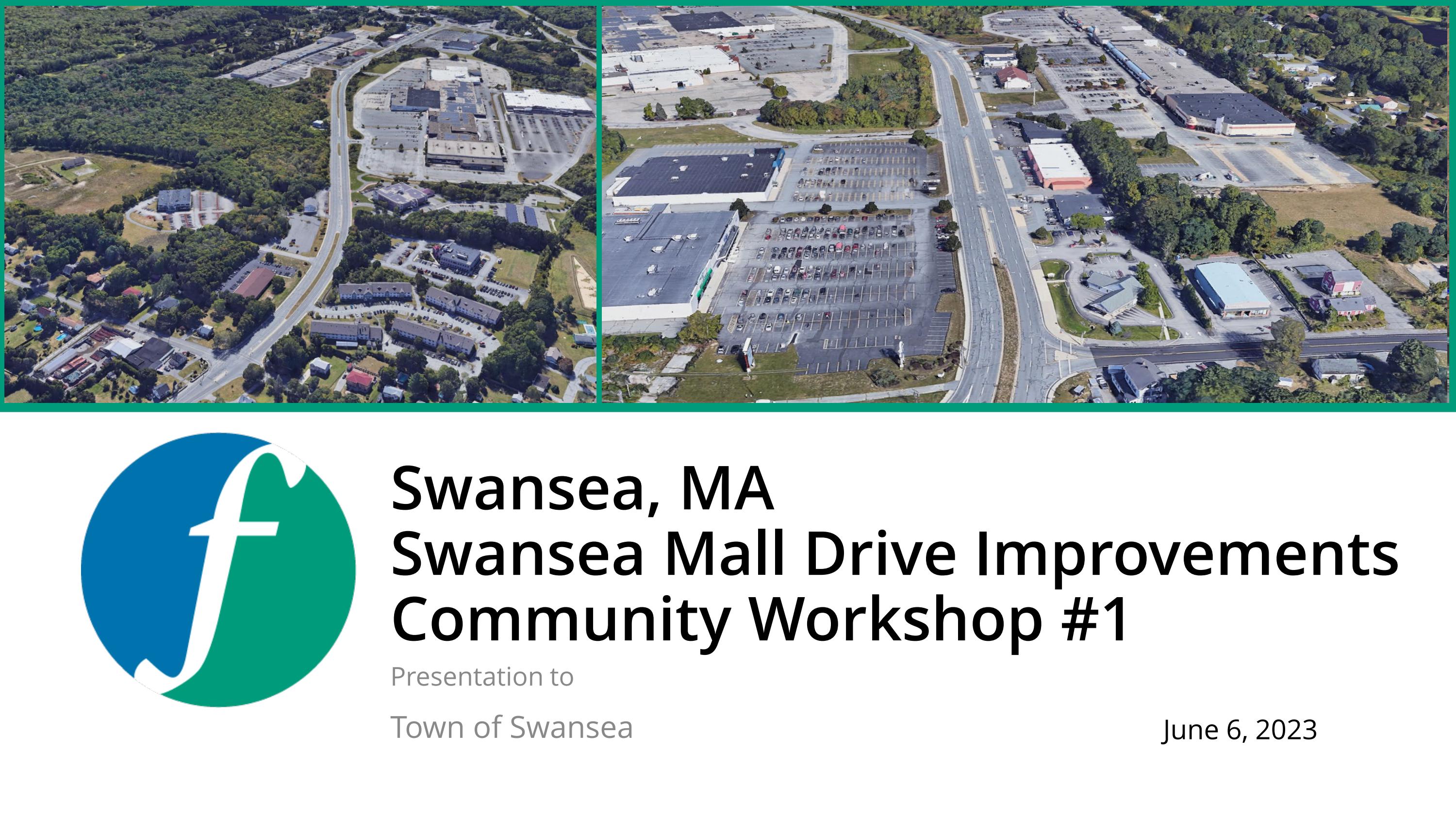 Swansea Mall Drive Improvements Community Workshop 1 by Fuss & O'Neill ...