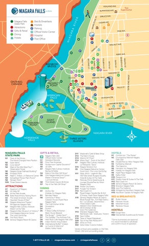 Downtown Niagara Falls, NY Walking Map by Destination Niagara USA - Issuu