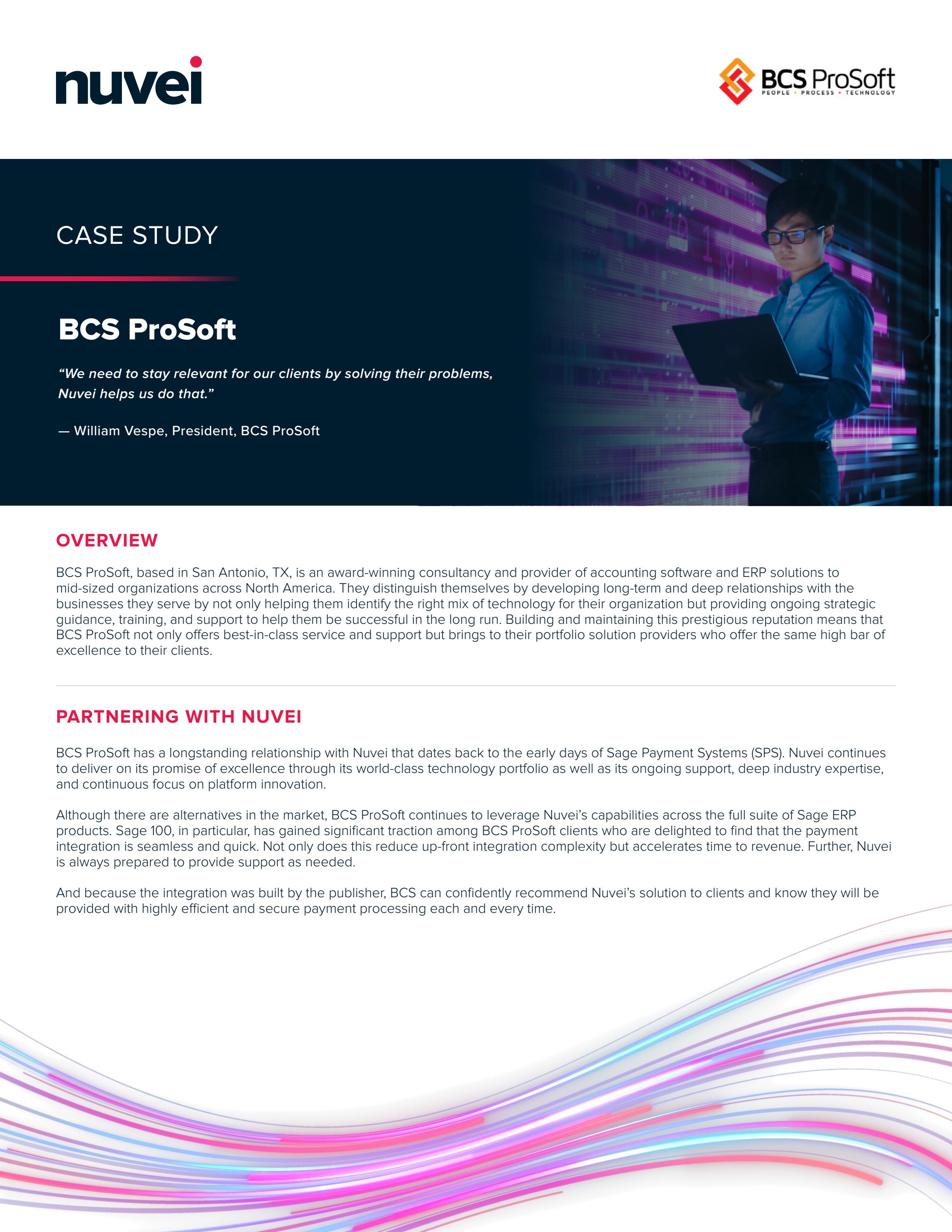 Case study: BCS ProSoft (accounting software and ERP solutions) by Nuvei - Issuu