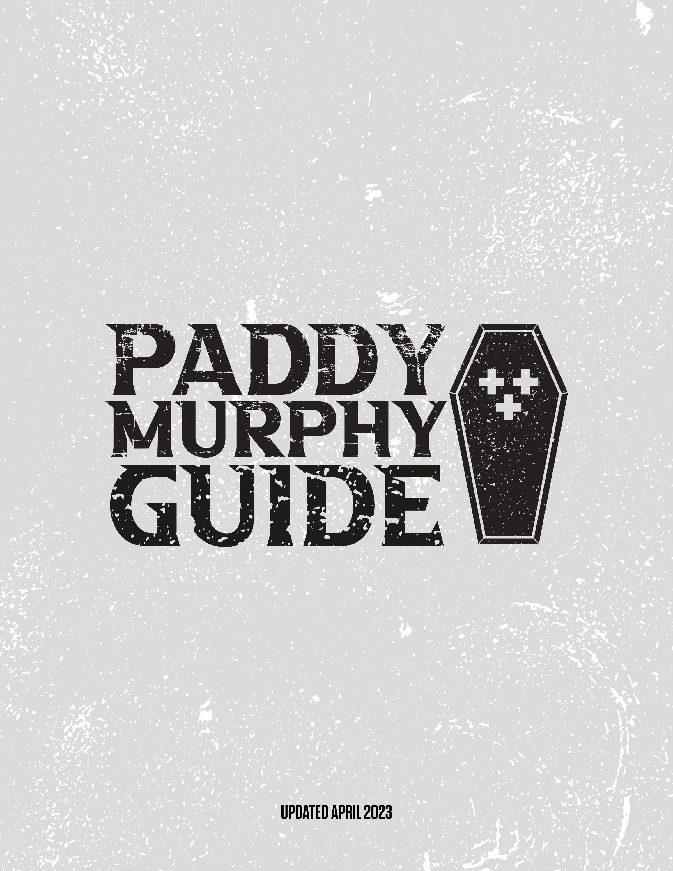 Paddy Murphy Guide by Sigma Alpha Epsilon - Issuu