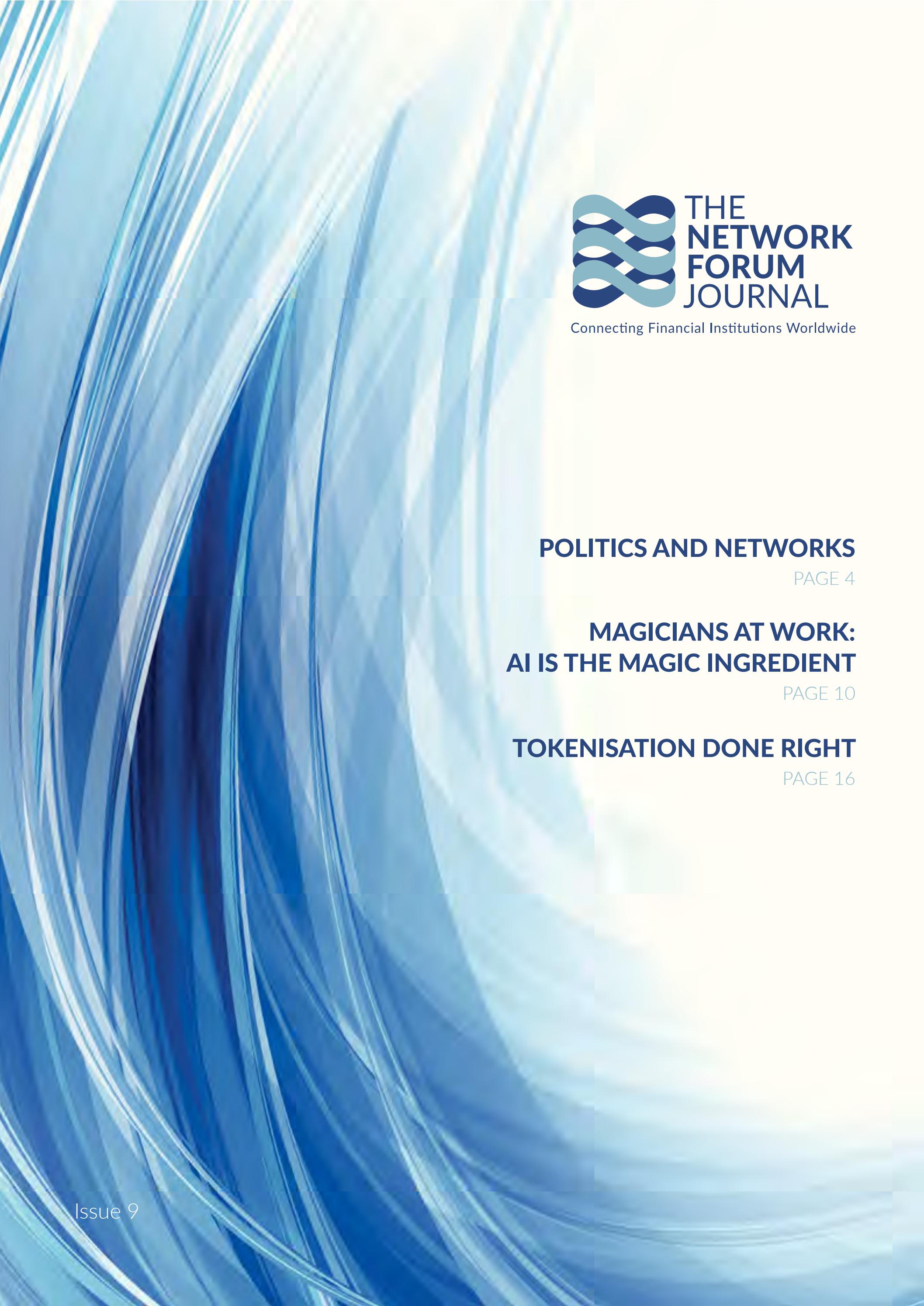 TNF Journal Issue 9 by TheNetworkForum - Issuu