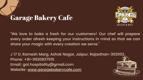 garagebakeryandcafe Publisher Publications - Issuu