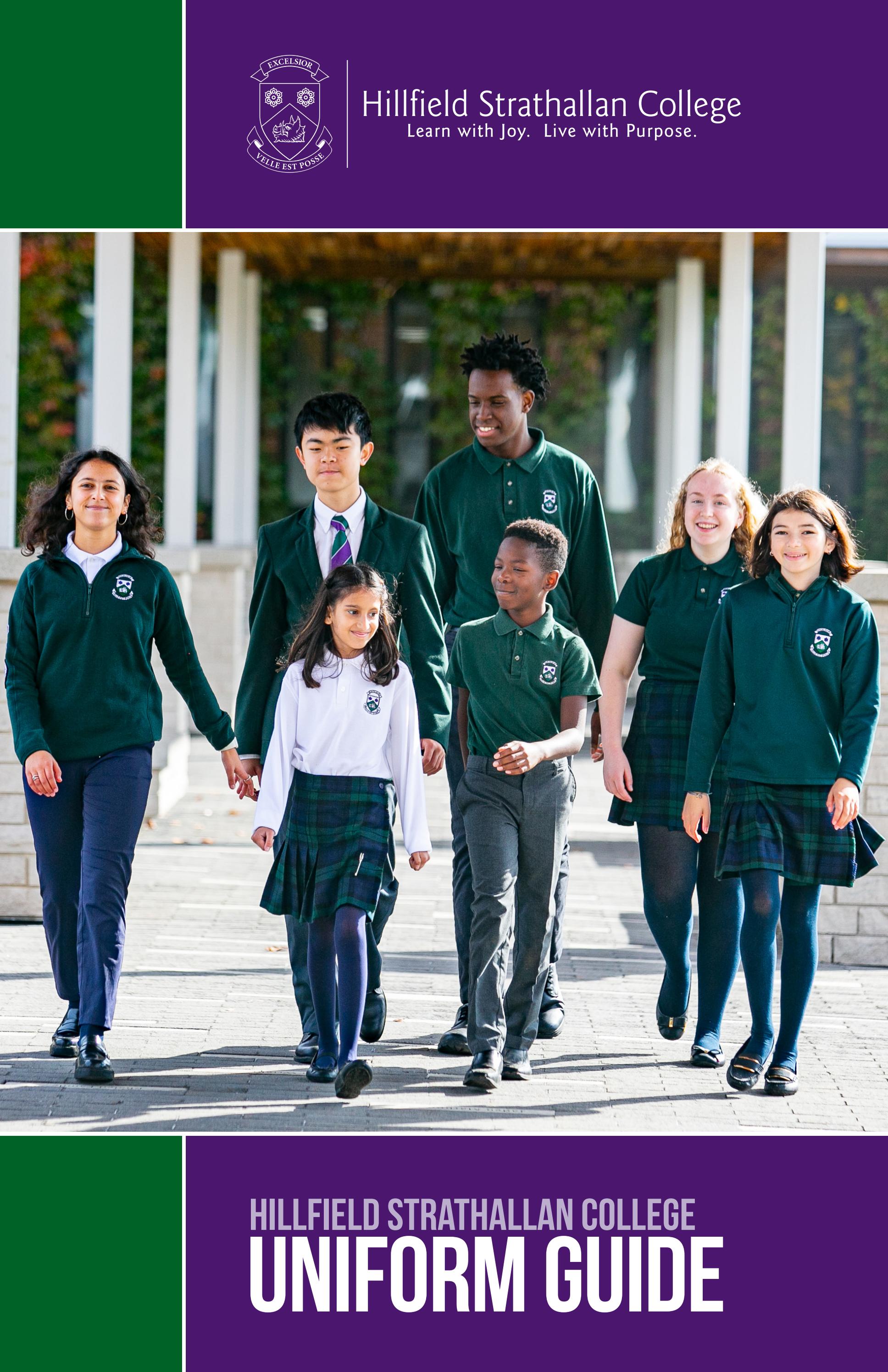 HSC Uniform Guide by Hillfield Strathallan College - Issuu
