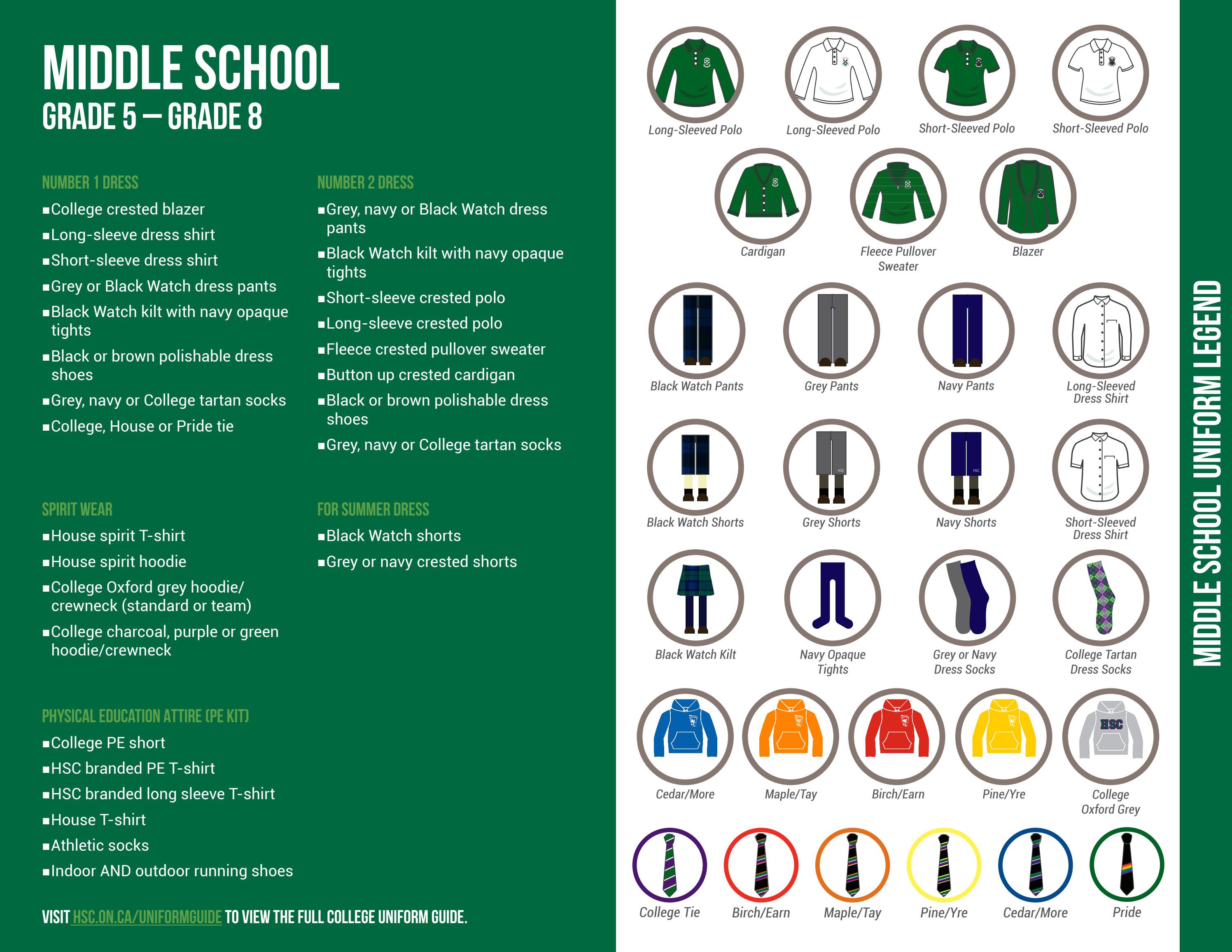 Middle School Uniform Guide by Hillfield Strathallan College - Issuu
