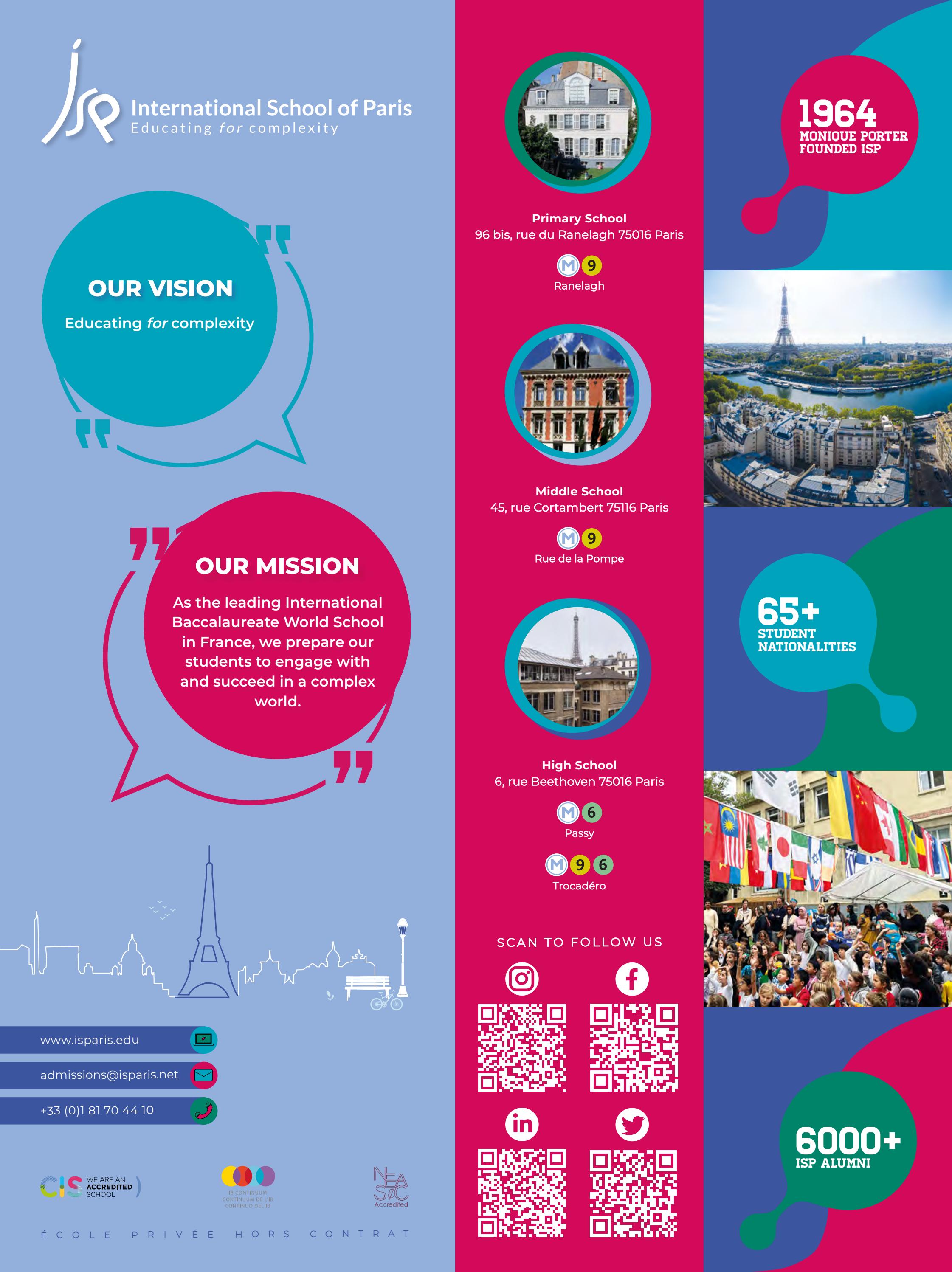 International School of Paris Brochure by isparis_official - Issuu