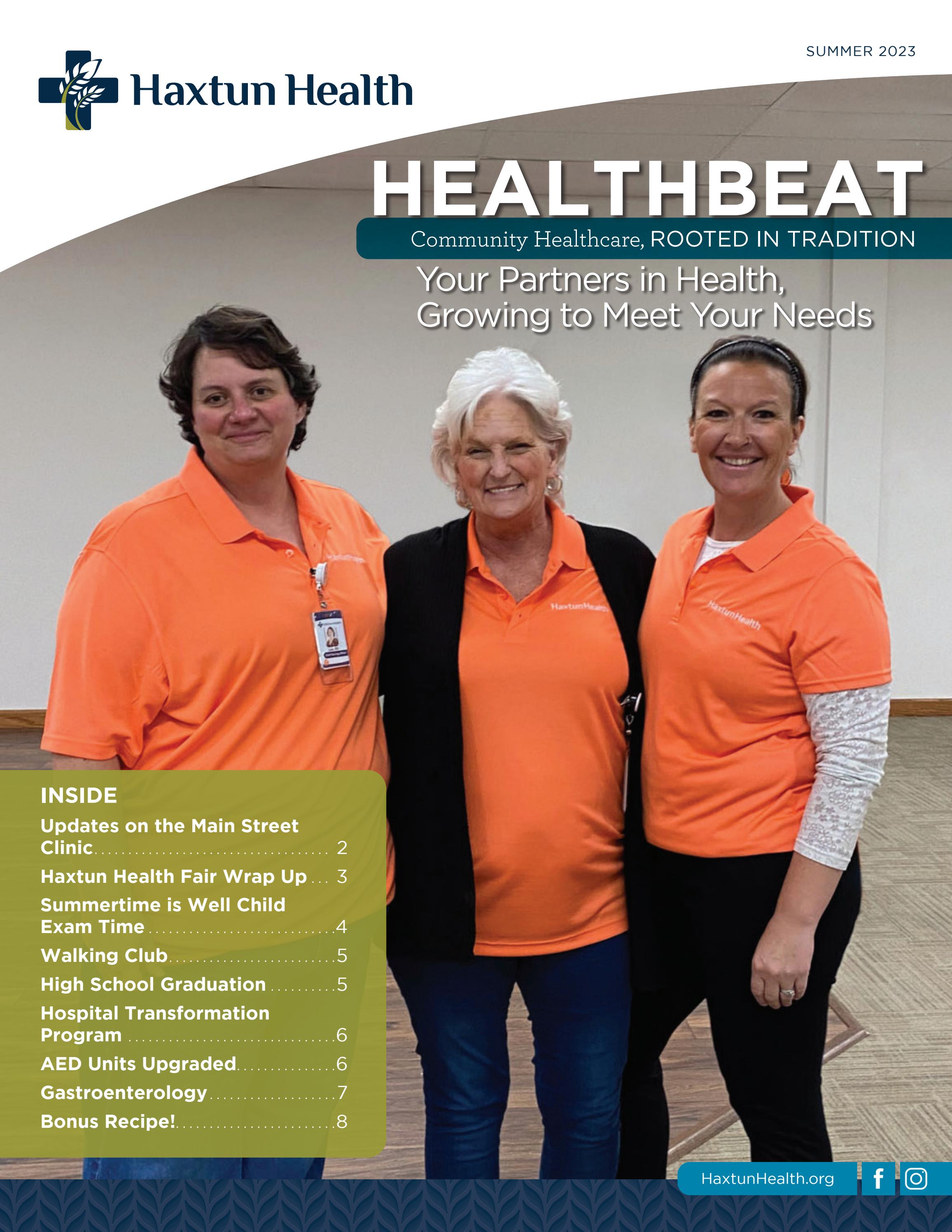 Healthbeat Summer 2023 by Haxtun Health - Issuu