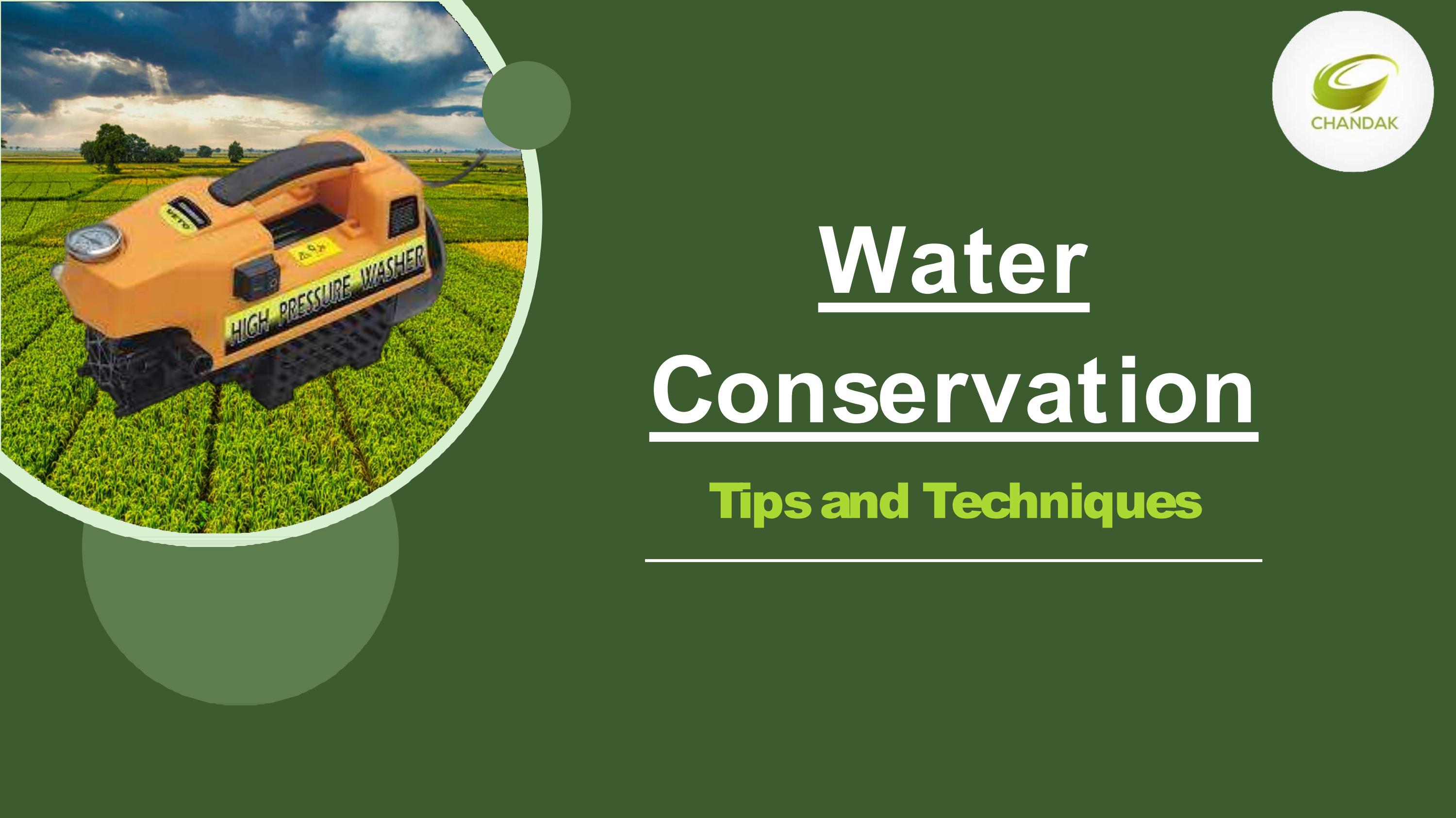 Water Conservation Tips and Technique by chandakagro - Issuu