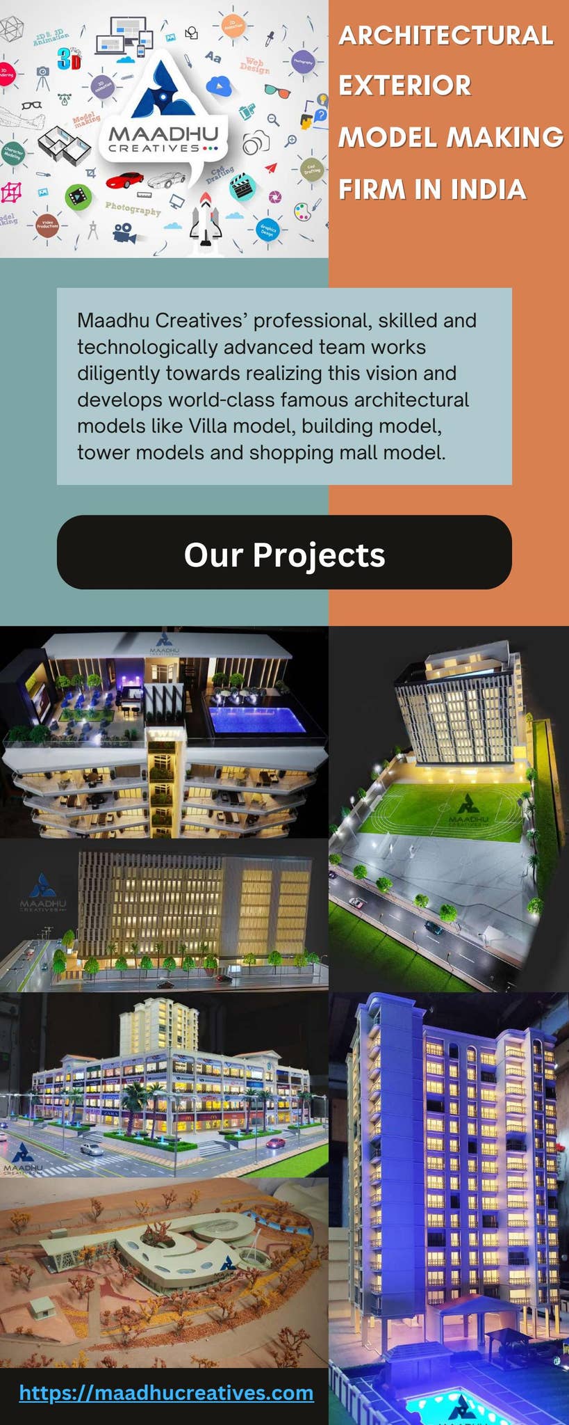 Architectural Exterior Model Making Firm in India by maadhucreatives ...