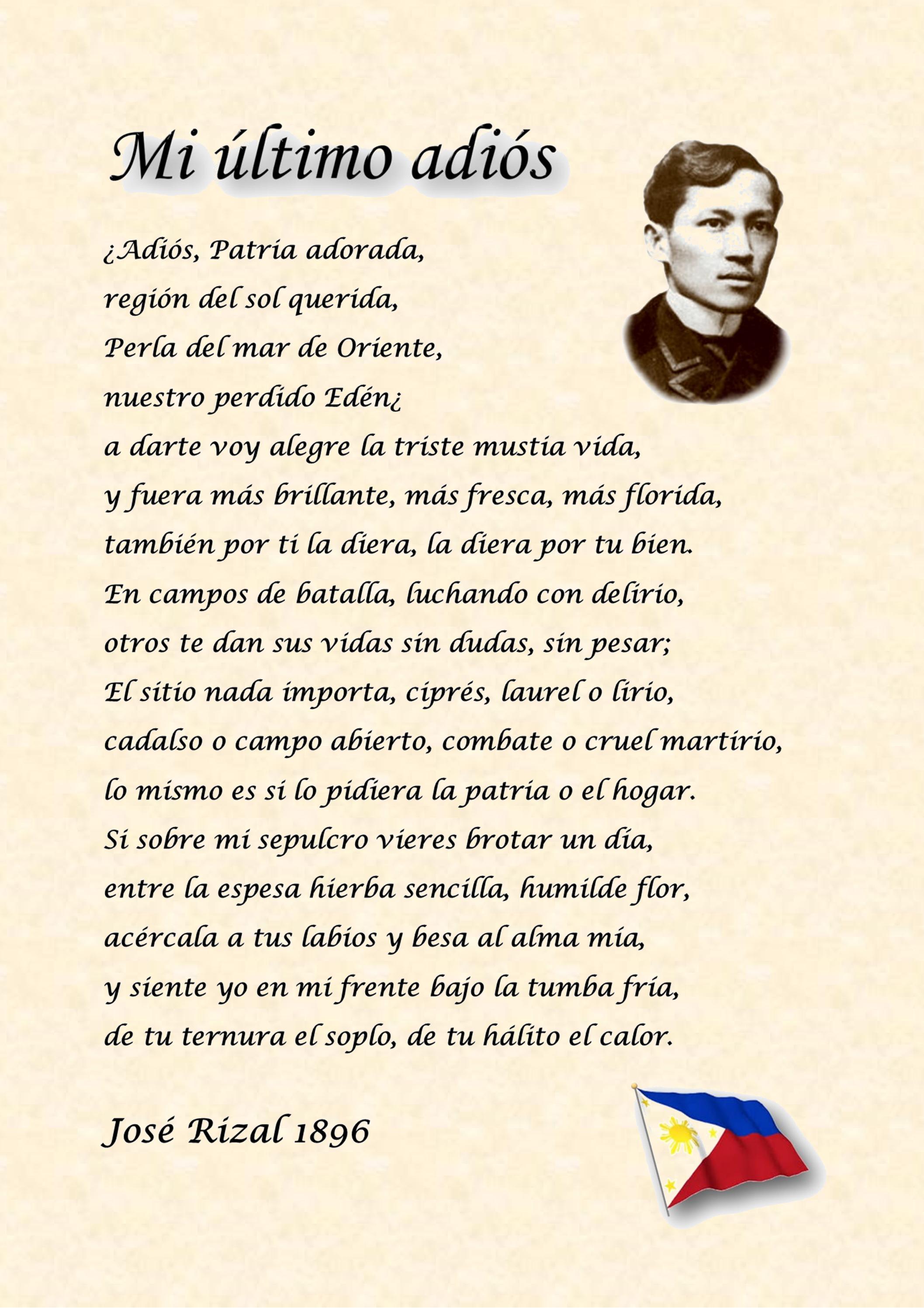 Mi último adiós José Rizal by Ralf Yakutis - Issuu