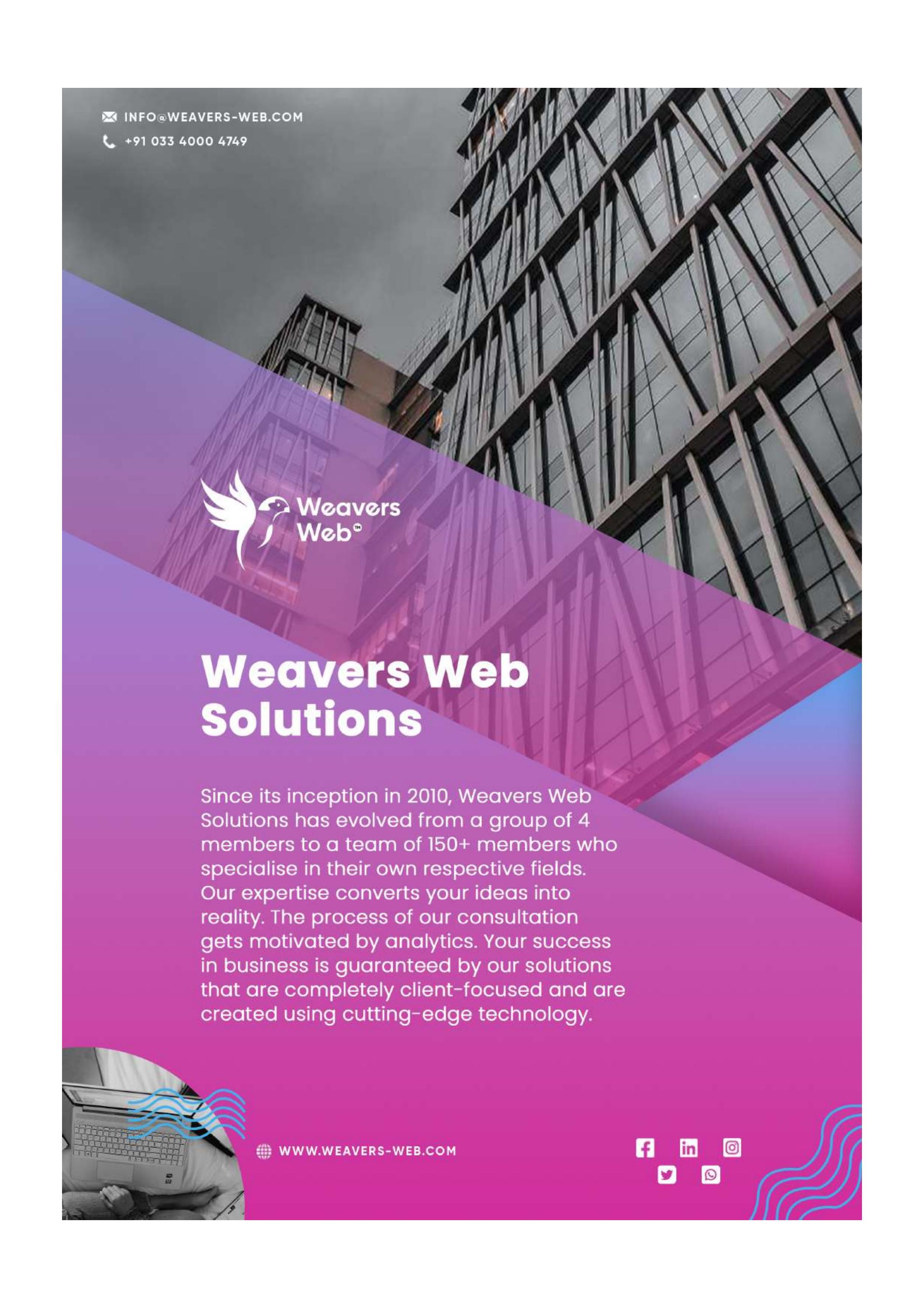 Weavers Web Solutions - A One Stop Solution Provider by Weavers Web - Issuu