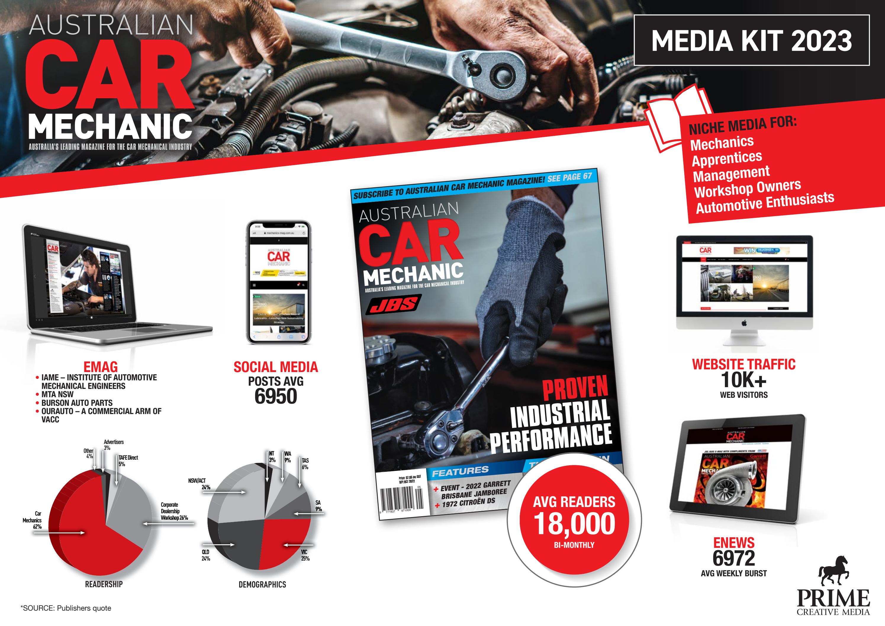 Australian Car Mechanic Media Kit by Prime Creative Media - Issuu
