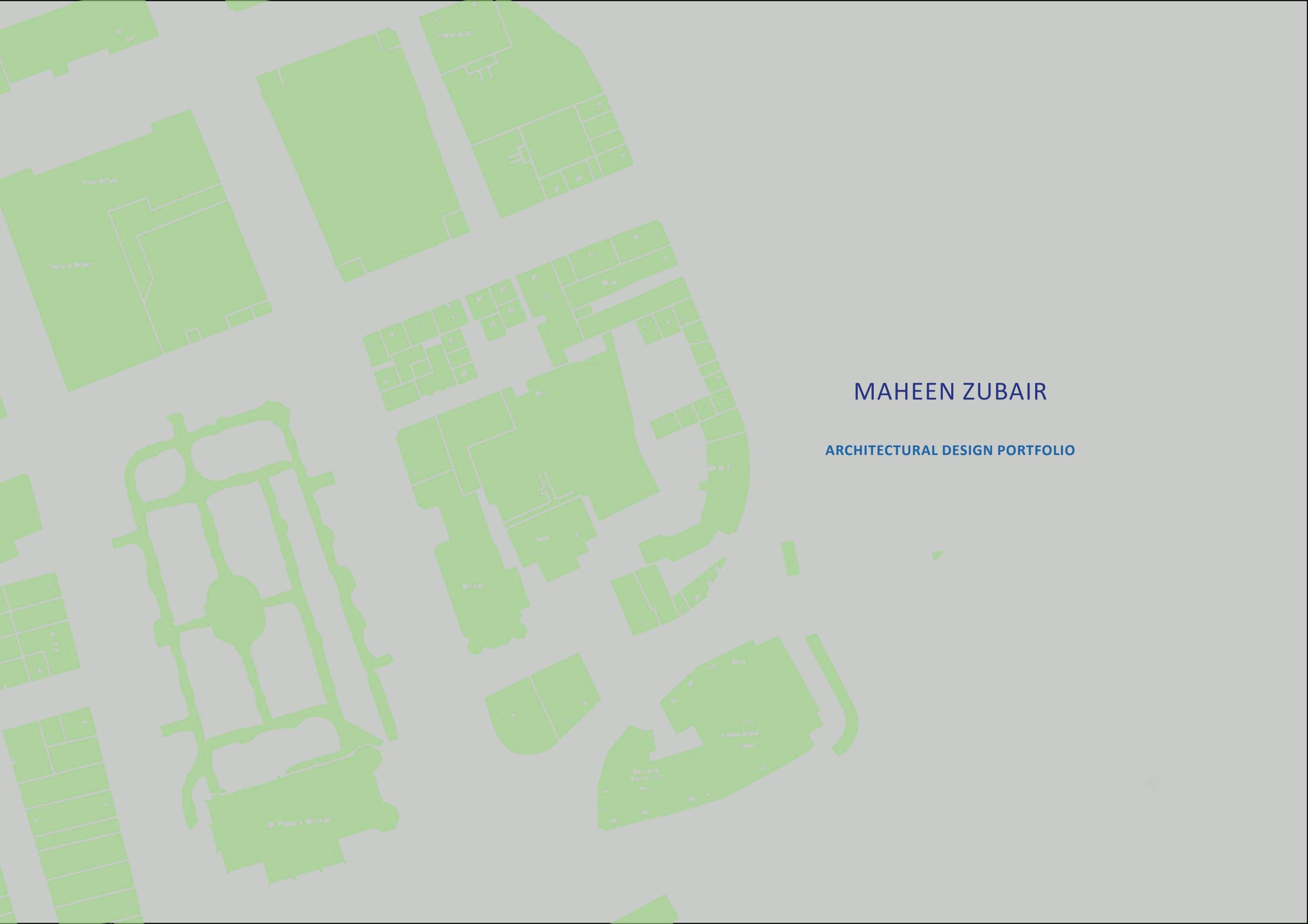 Master's Portfolio by Maheen Zubair Hameed - Issuu