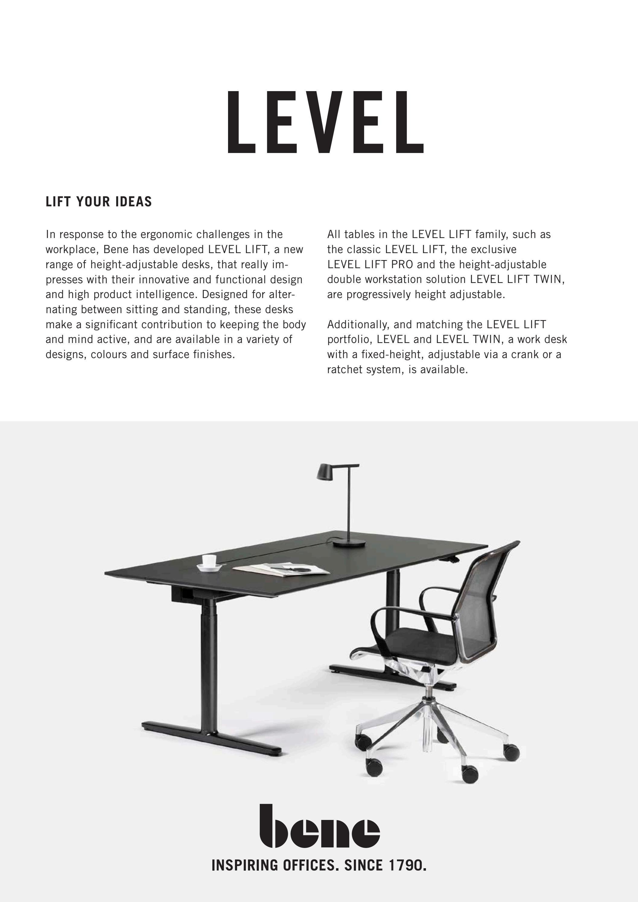product-data-sheet-bene-level by Bene Office - Issuu