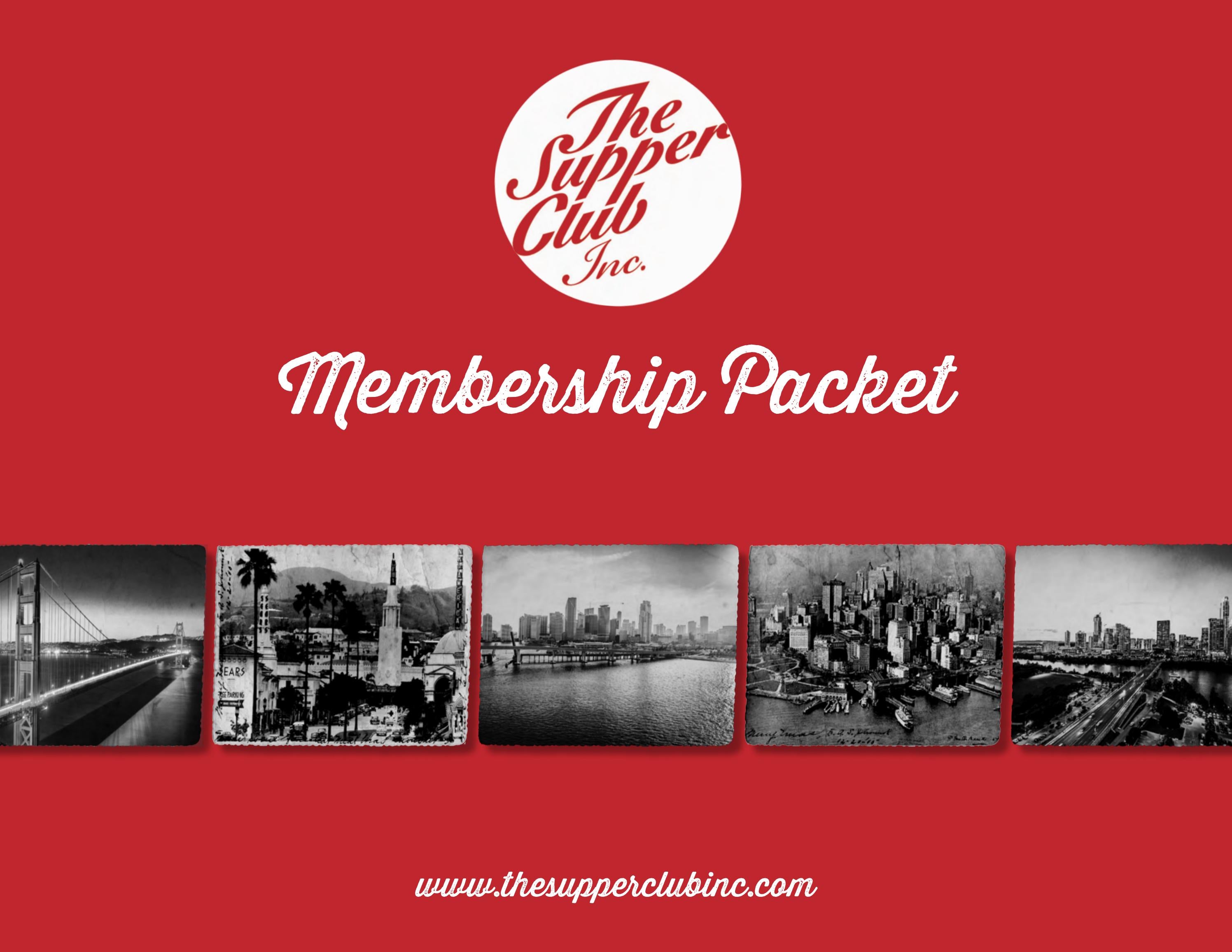 Membership Packet by The Supper Club - Issuu